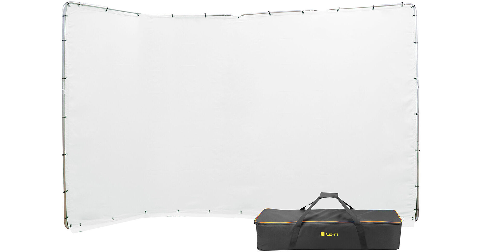 ikan Portable Panoramic Backdrop Screen BD-13F-WHT B&H Photo