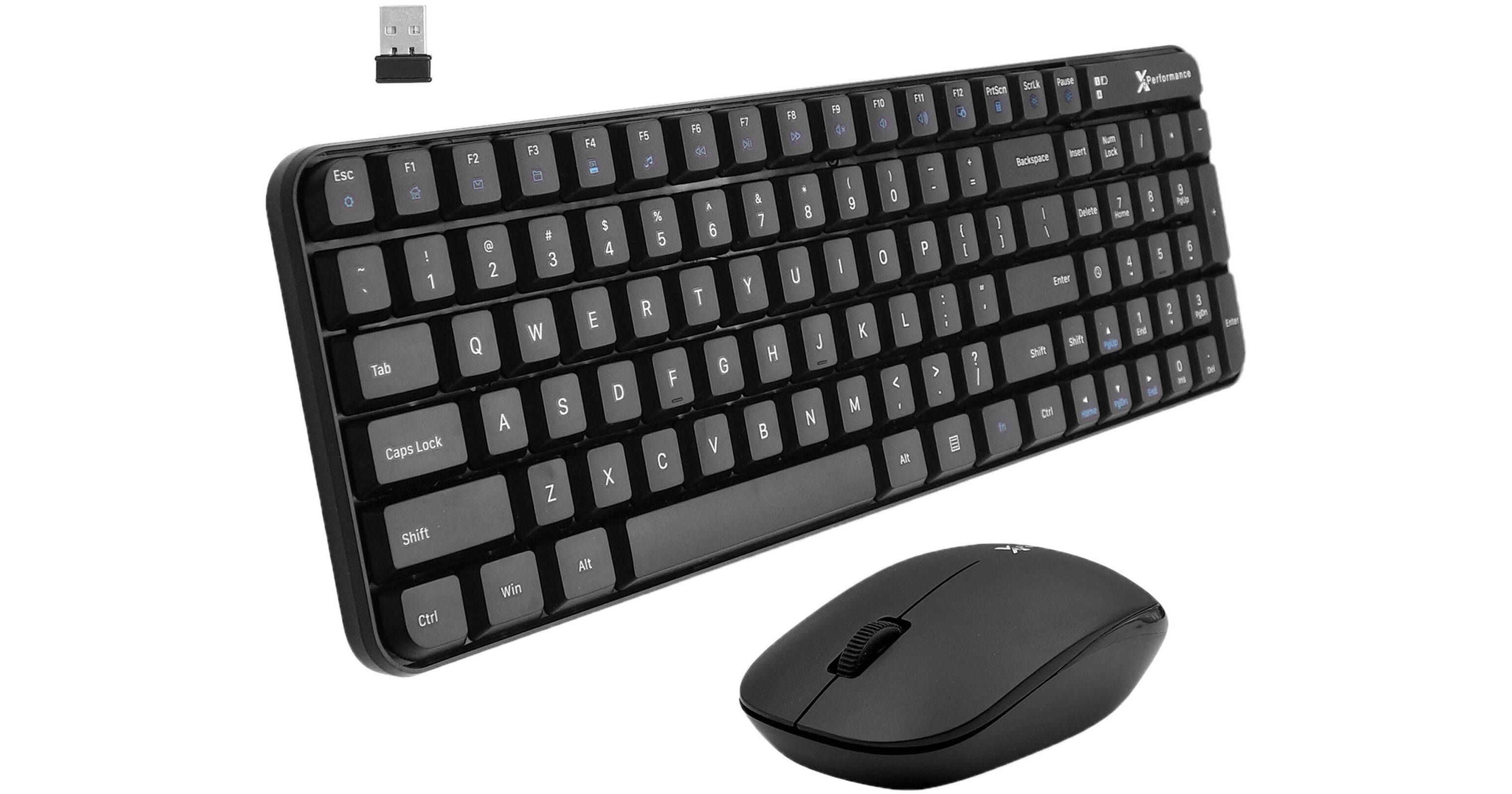 X9 Performance 102-Key Full Size Wireless Keyboard X9RF2AAKEYCB