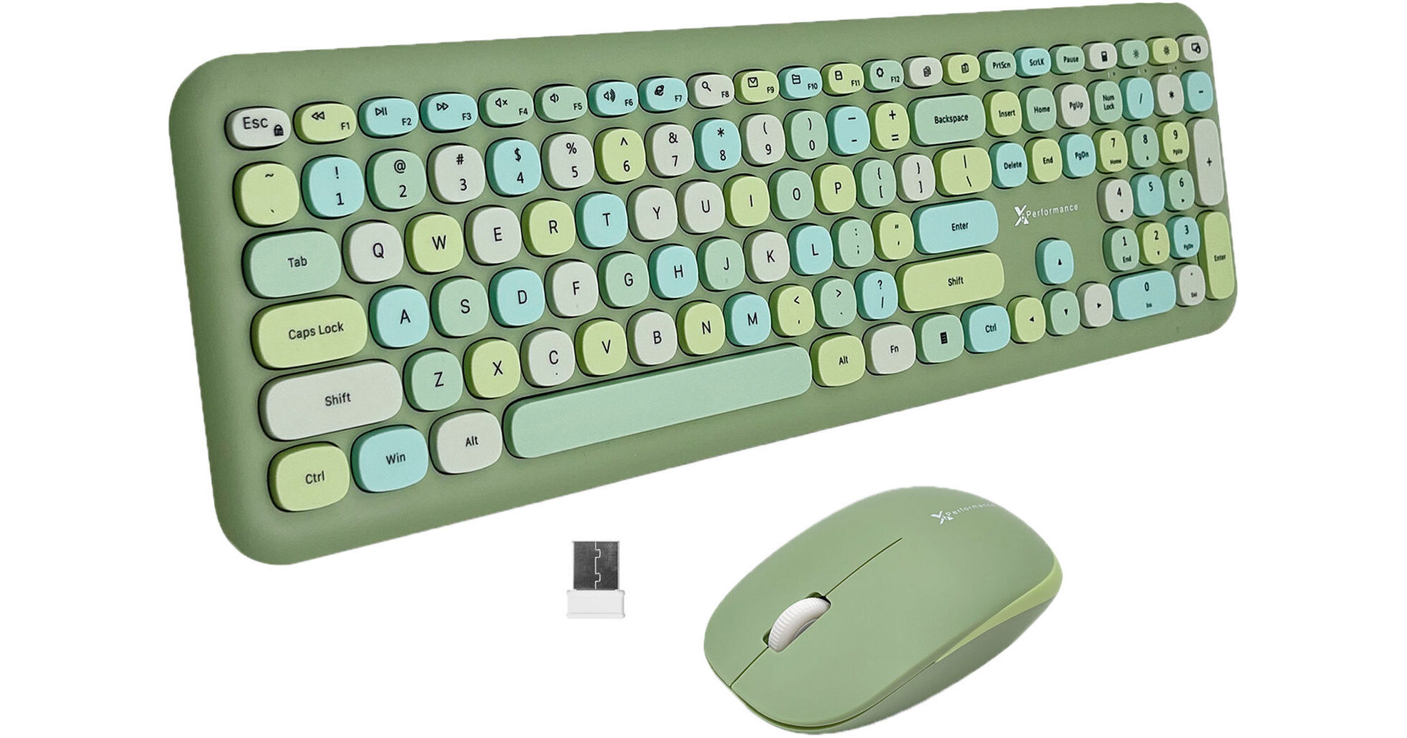 X9 Performance Wireless Keyboard and Mouse X9RFCOLORCBLG B&H