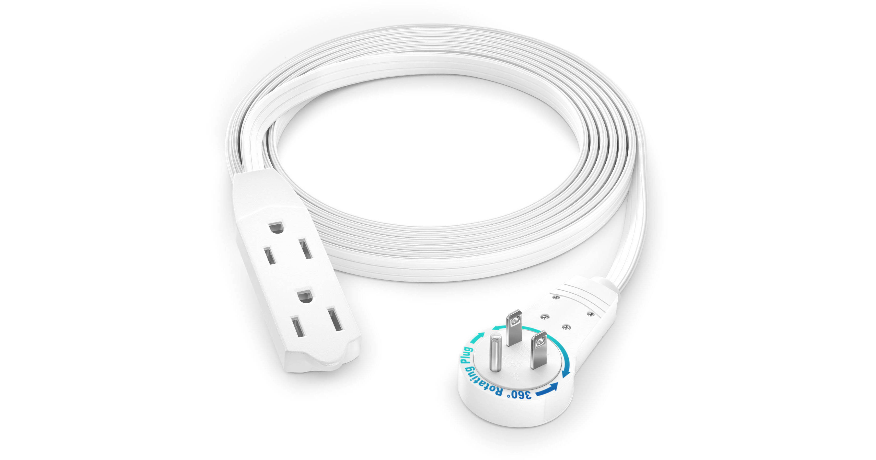 Maximm Cable Original Style 360° Rotating Flat