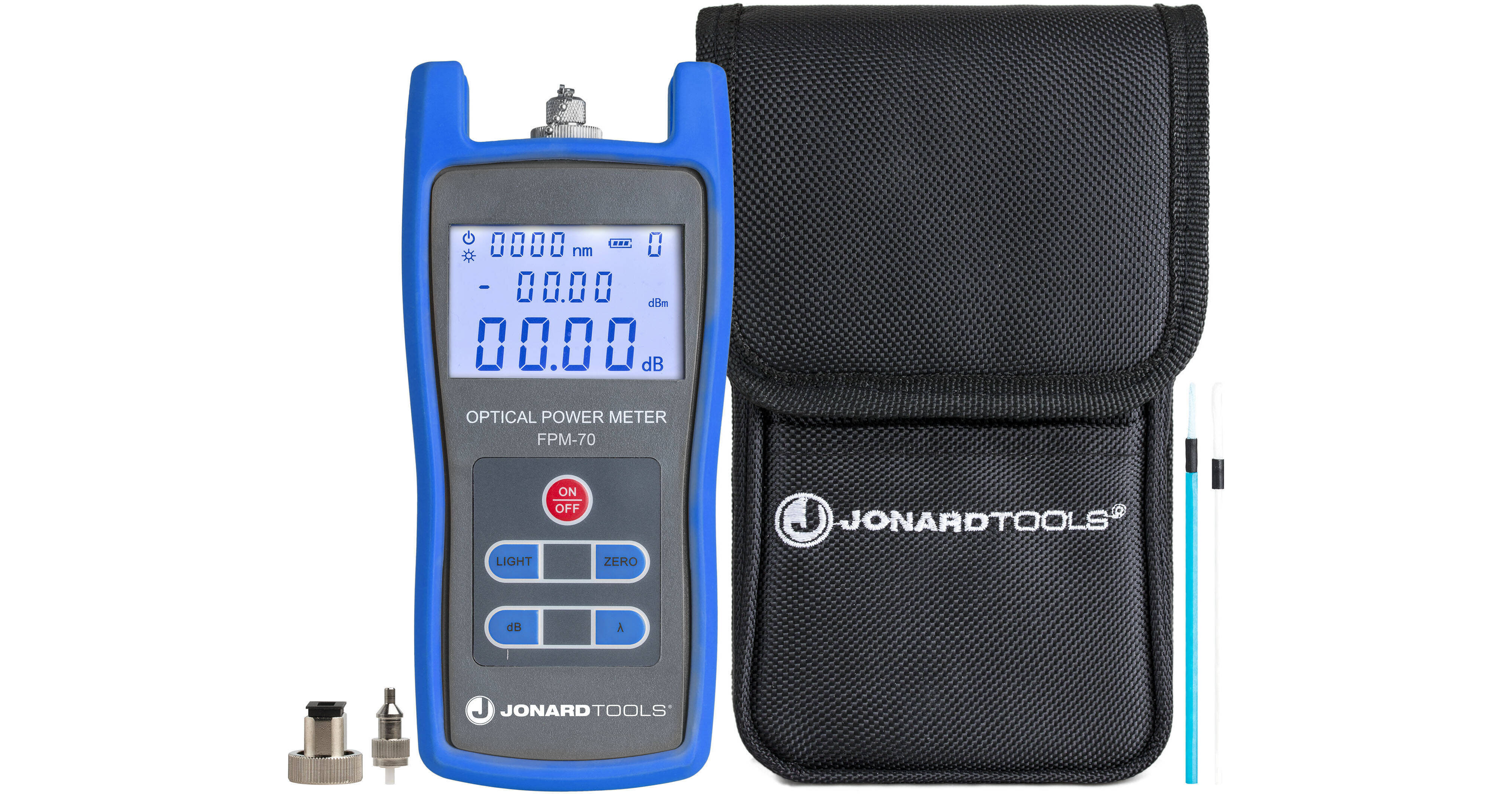 Jonard Tools FPM-70 Fiber Optic Power Meter with FC/SC/LC FPM-70