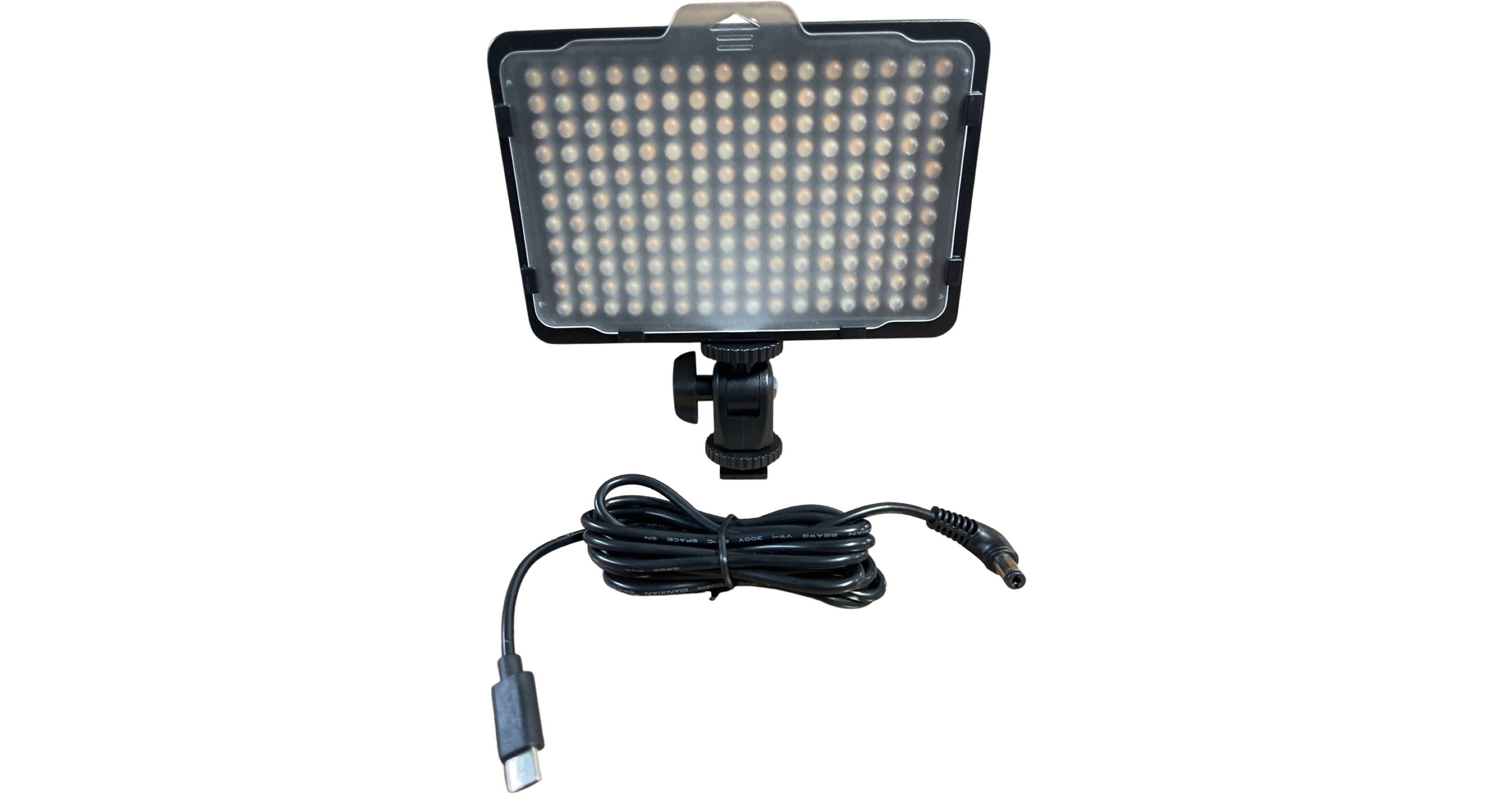 Bescor XT160 Bi-Color LED On-Camera Light and USB XT160USBC B&H