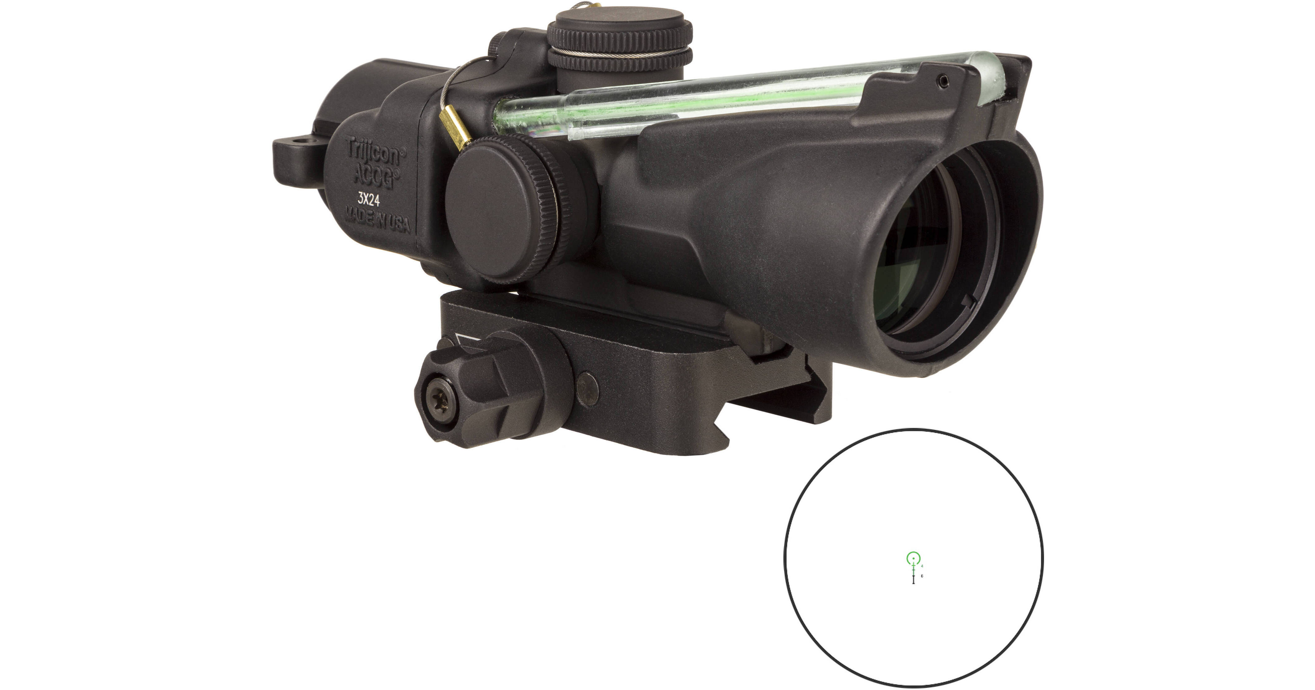 Trijicon 3x24 Compact ACOG Riflescope, Dual TA50-C-400350 B&H