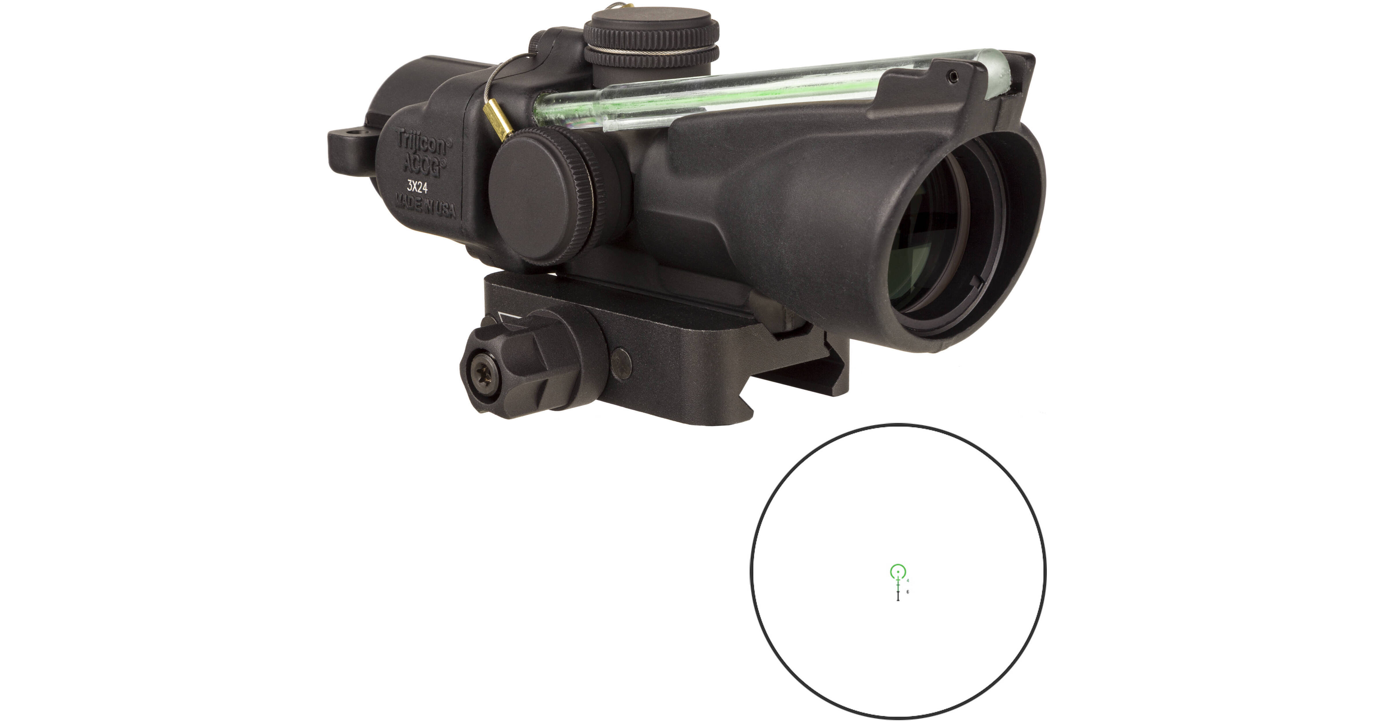 Trijicon 3x24 Compact ACOG Riflescope, Dual TA50-C-400356 B&H