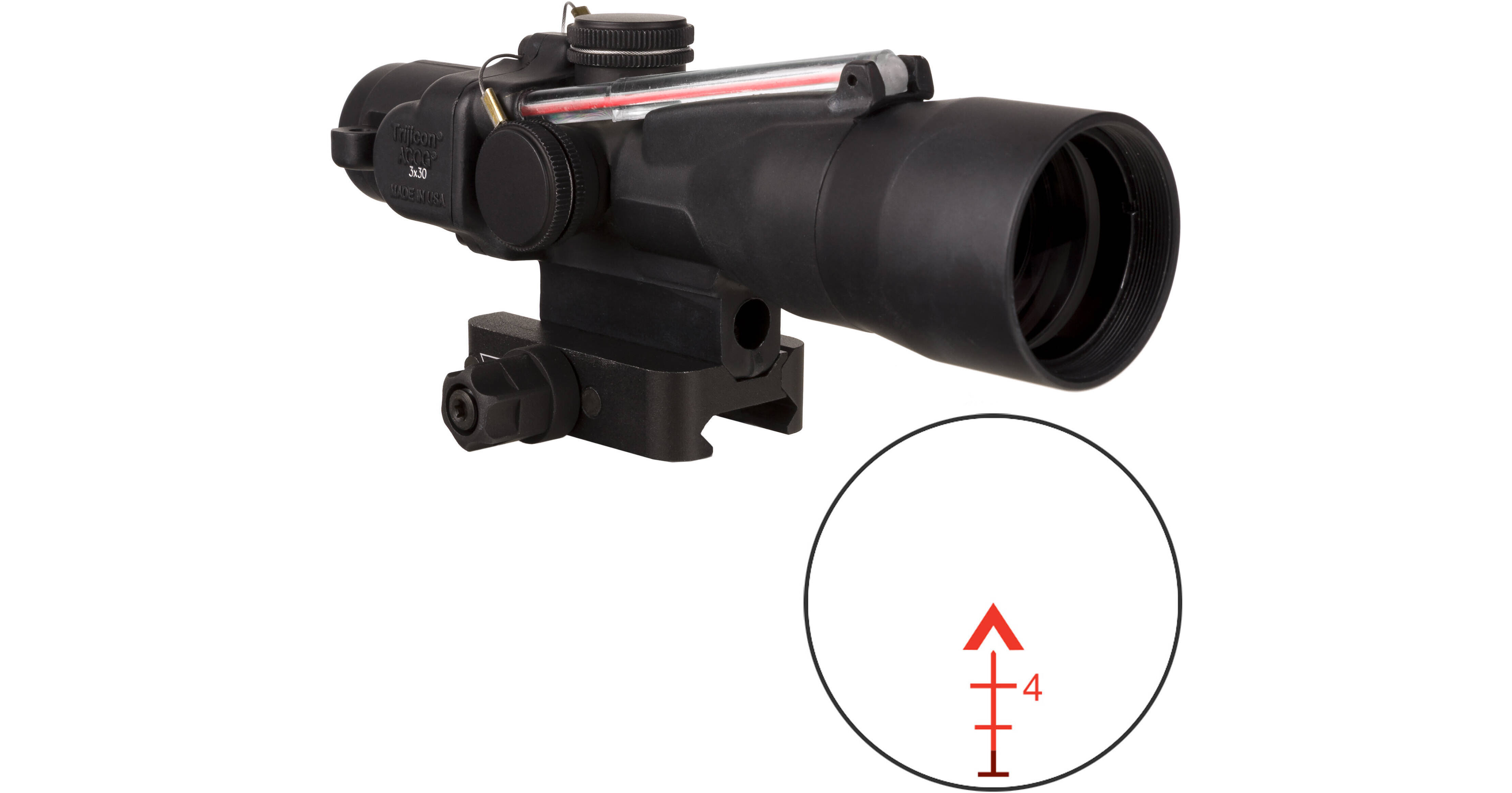 Trijicon 3x30 ACOG Riflescope, Dual Illuminated TA33-C-400379