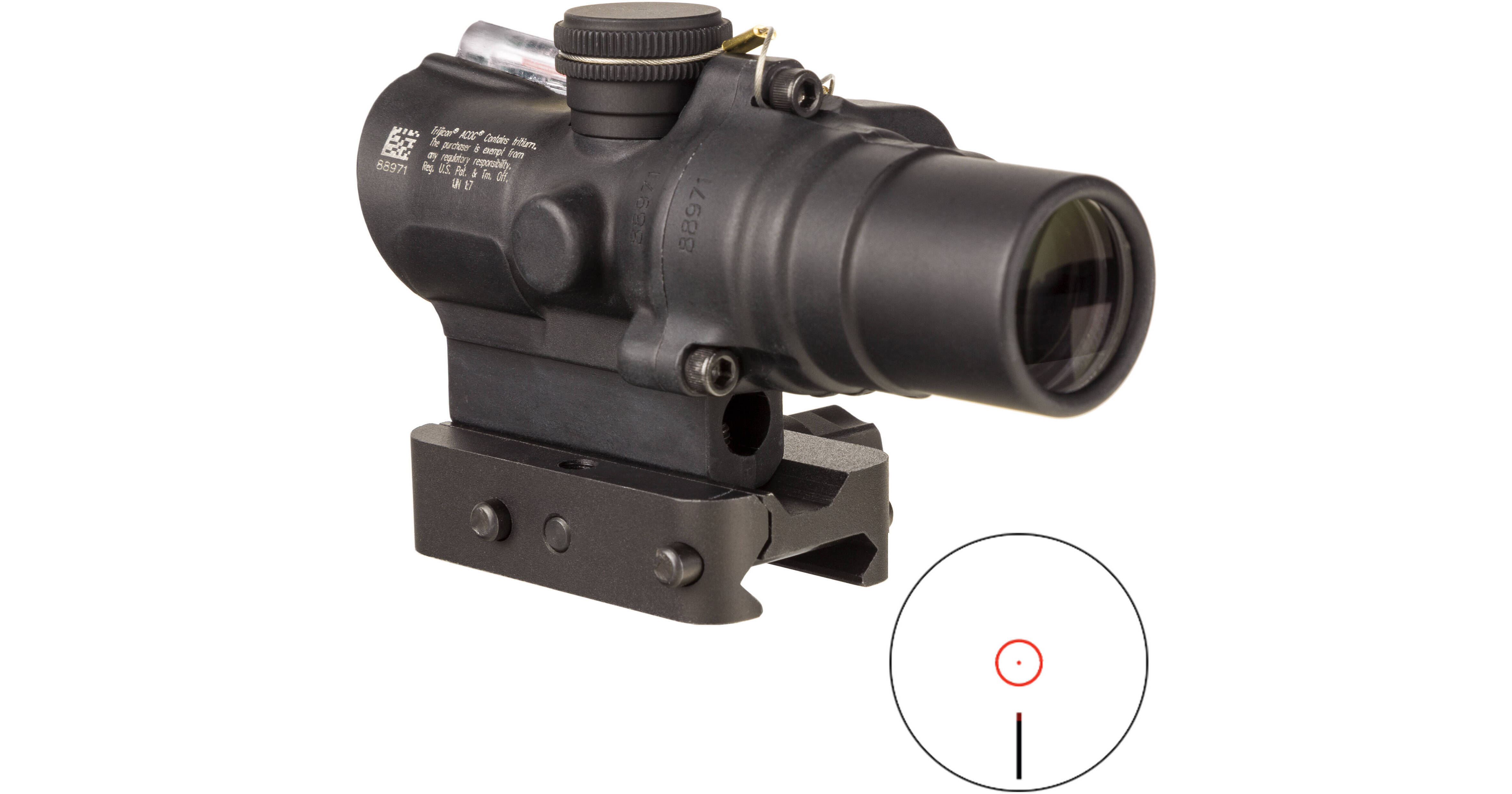 Trijicon 1.5x16S Compact ACOG Riflescope, Dual TA44-C-400330 B&H