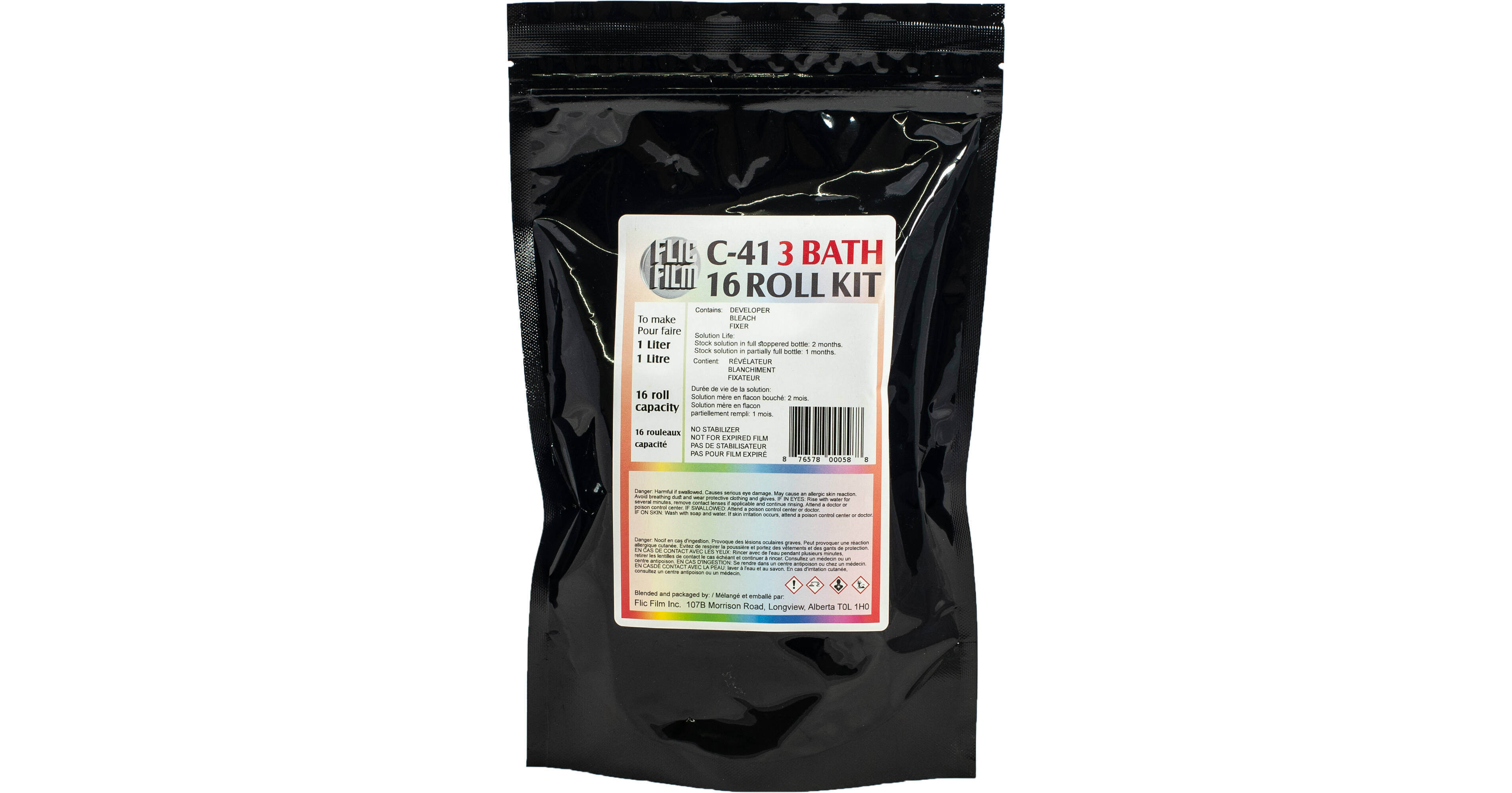 Flic Film 3-Bath C-41 Kit (16 Rolls) FF00588C B&H Photo Video