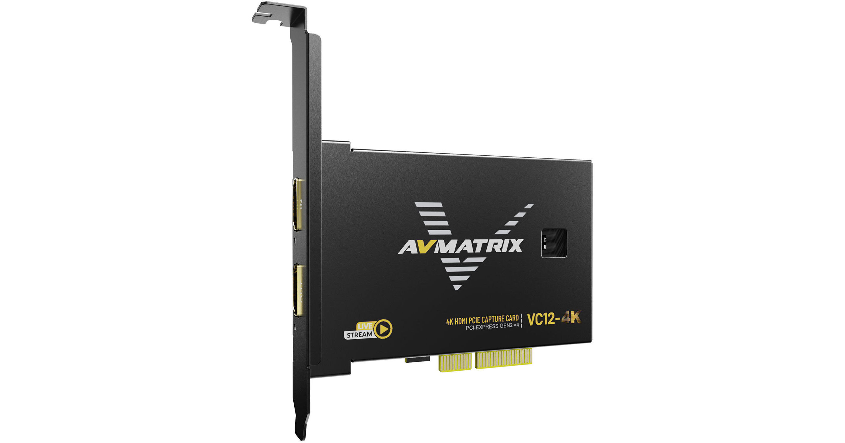 AVMATRIX VC12-4K UHD 4K HDMI PCIe Capture Card VC12-4K B&H Photo