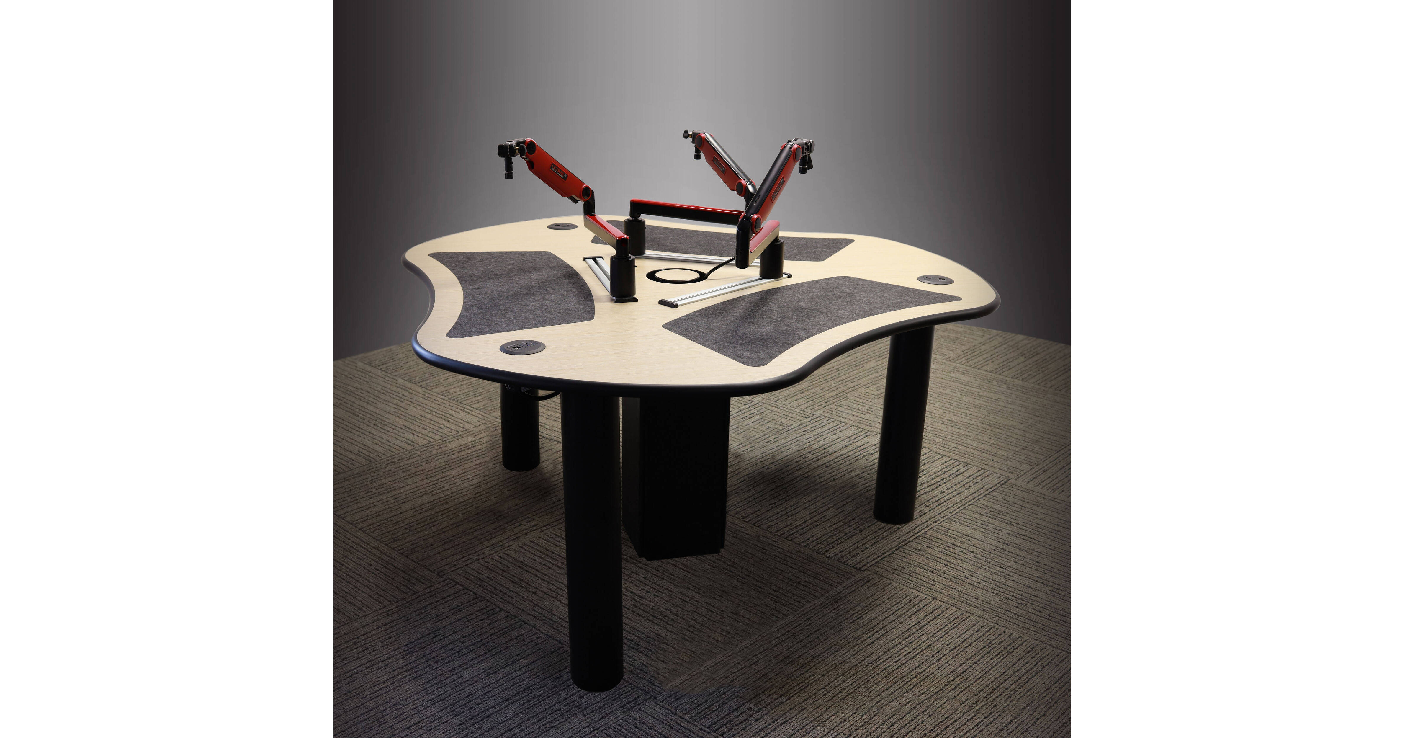 Forecast Consoles Inverse Triangle-Shaped Podcast Console