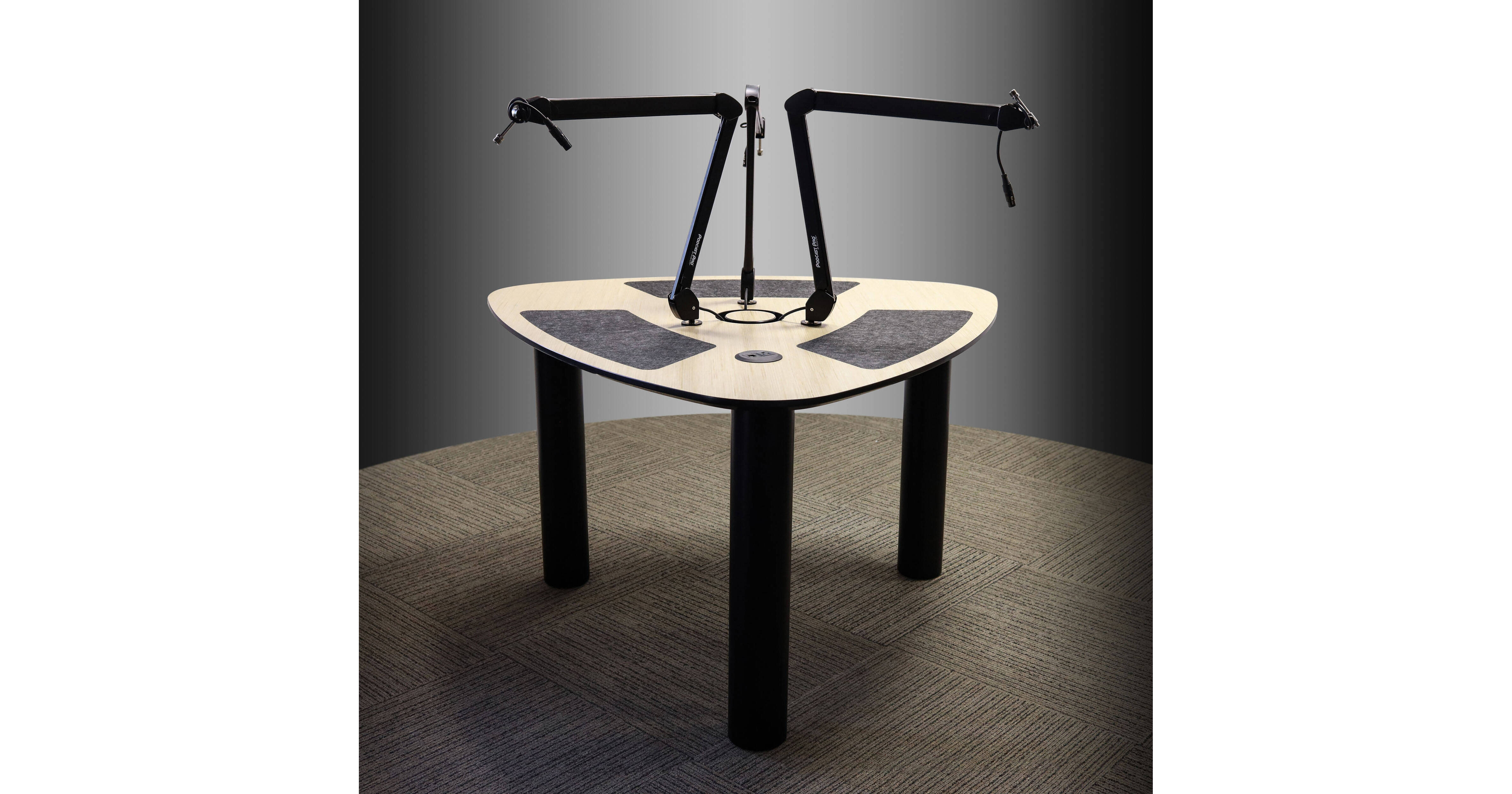 Forecast Consoles Triangle-Shaped Podcast Console (Mini) FC-GP-S