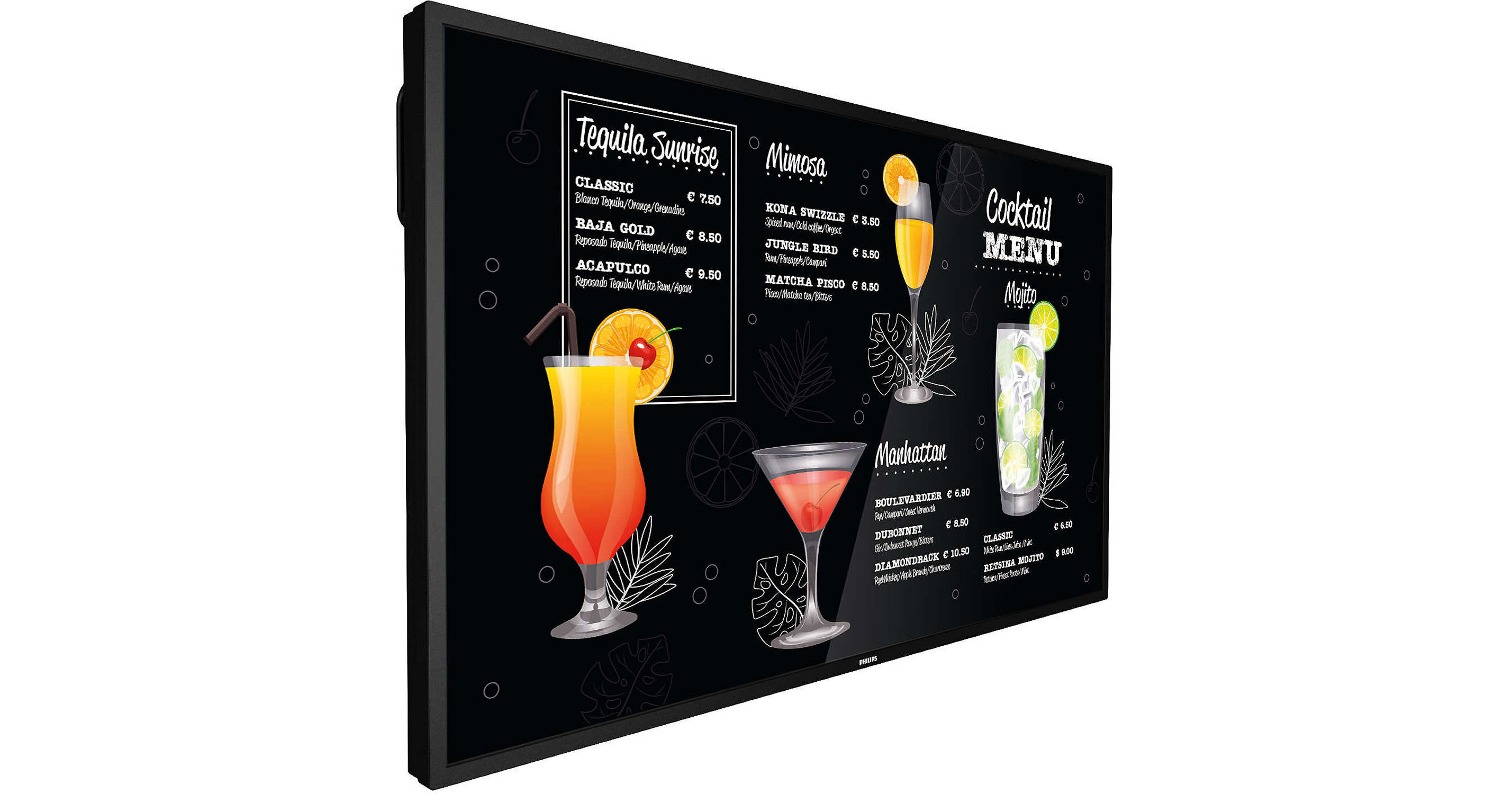 Philips P-Line 43" UHD 4K Digital Signage Display 43BDL3117P/00