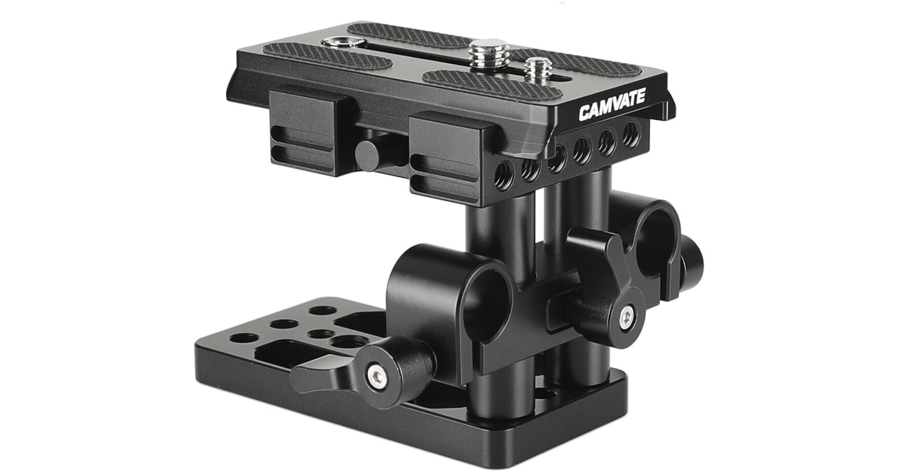 CAMVATE Quick Release Baseplate with 15mm LWS Rod Mount C1437