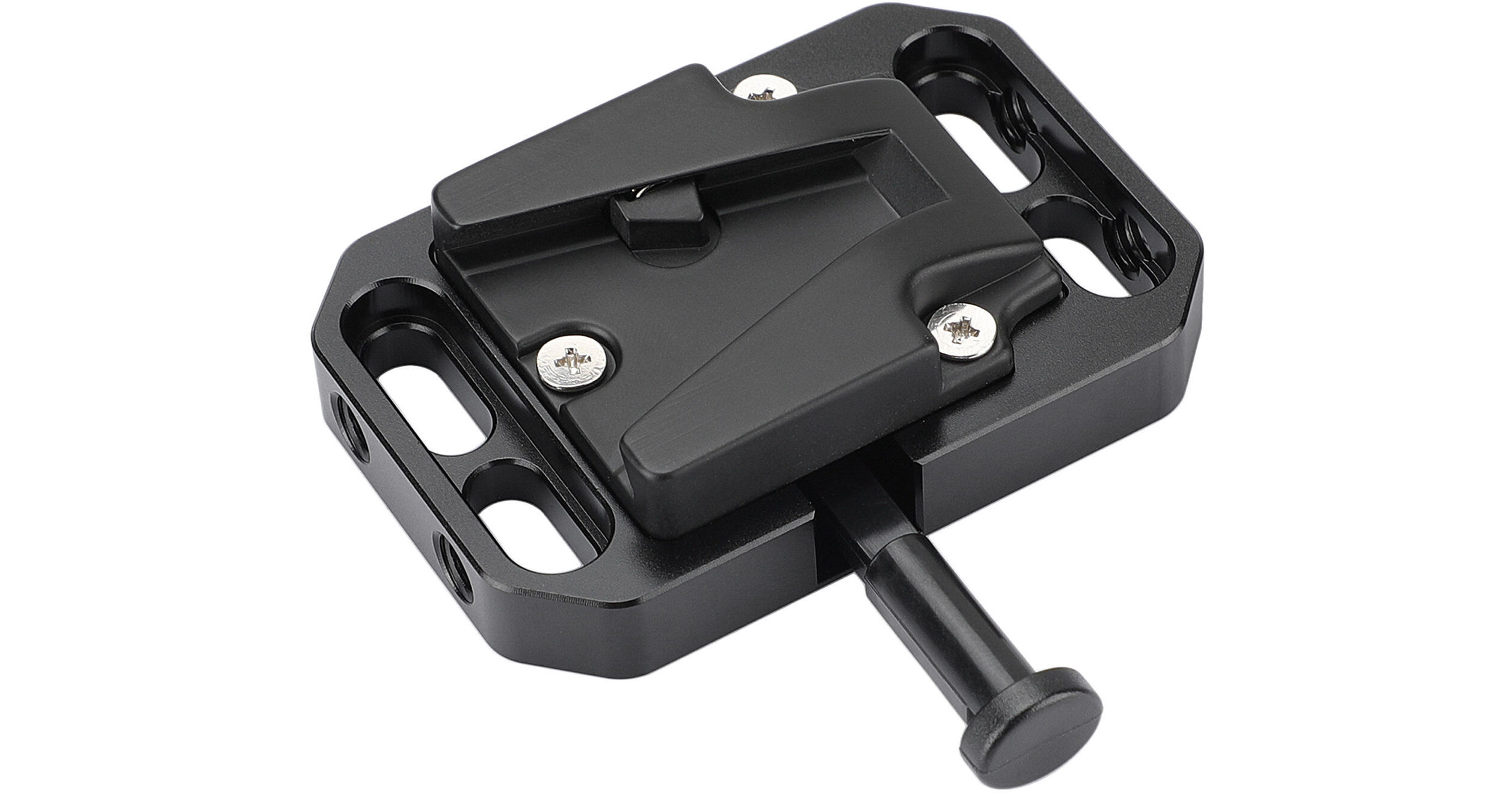 CAMVATE Mini V-Mount Adapter with 1/4"-20 Mounting Slots C2866