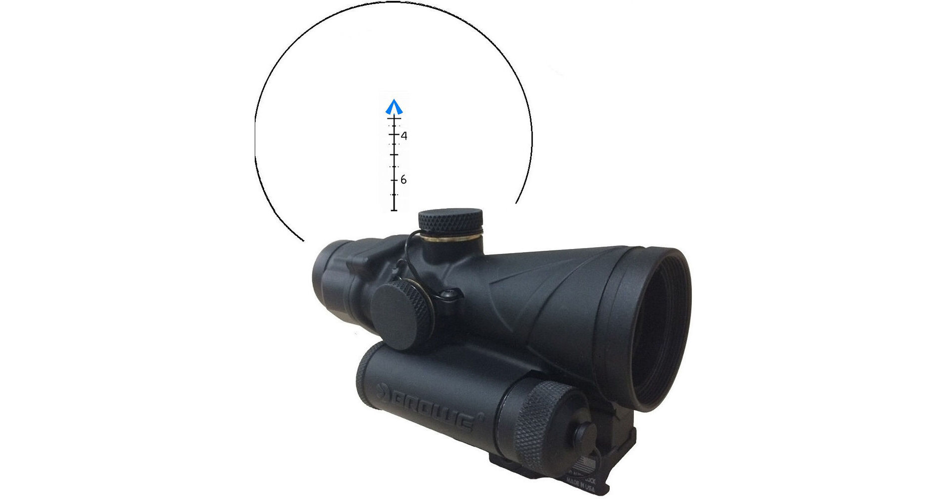 BROWE 4x32 Combat Optic Riflescope BCO-005B B&H Photo Video
