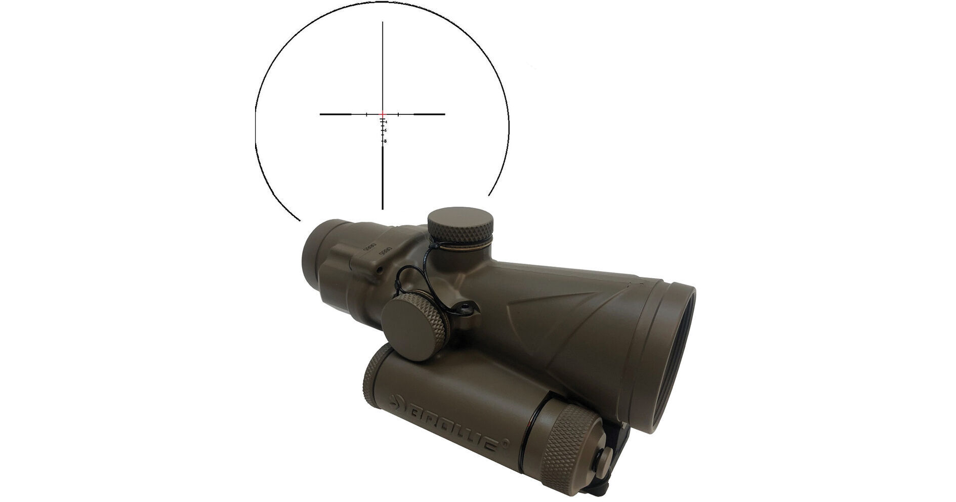 BROWE 4x32 Combat Optic Riflescope BCO-006-FDE B&H Photo Video