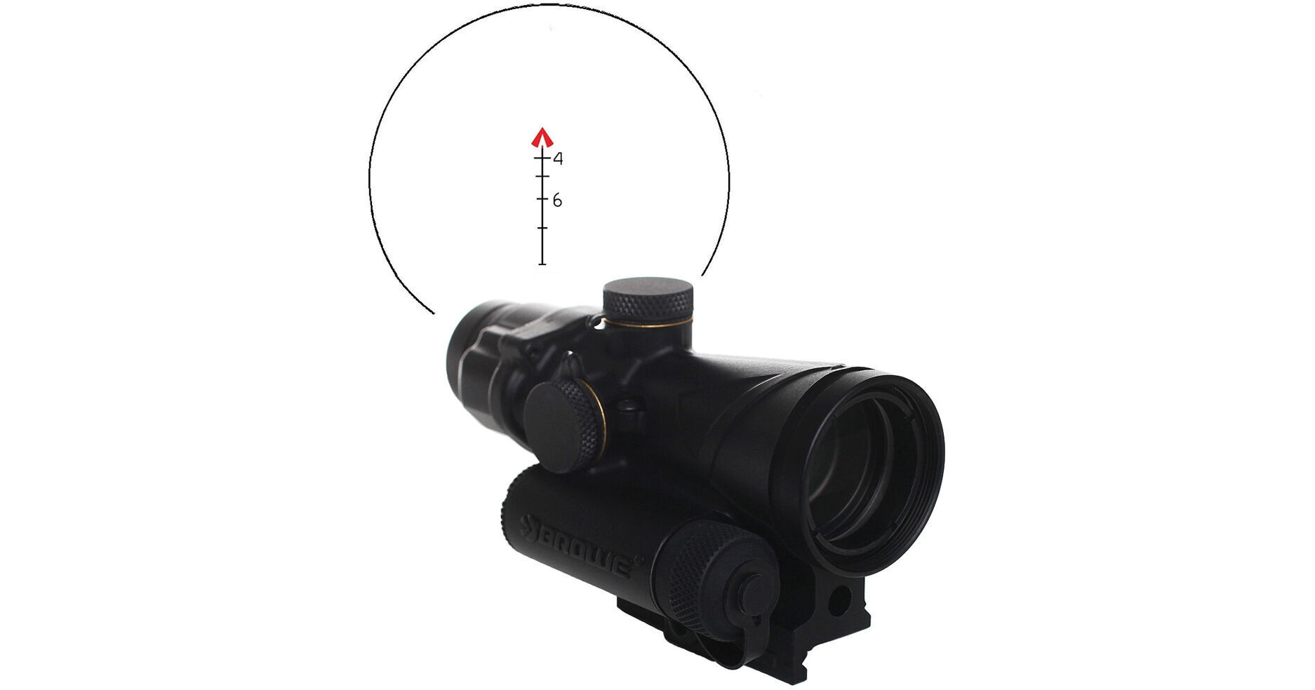 BROWE 4x32 Tactical Optic Riflescope BTO-001 B&H Photo Video