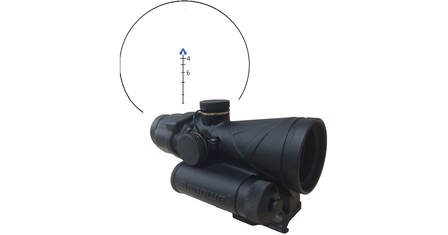 BROWE 4x32 Tactical Optic Riflescope BTO-002B B&H Photo Video