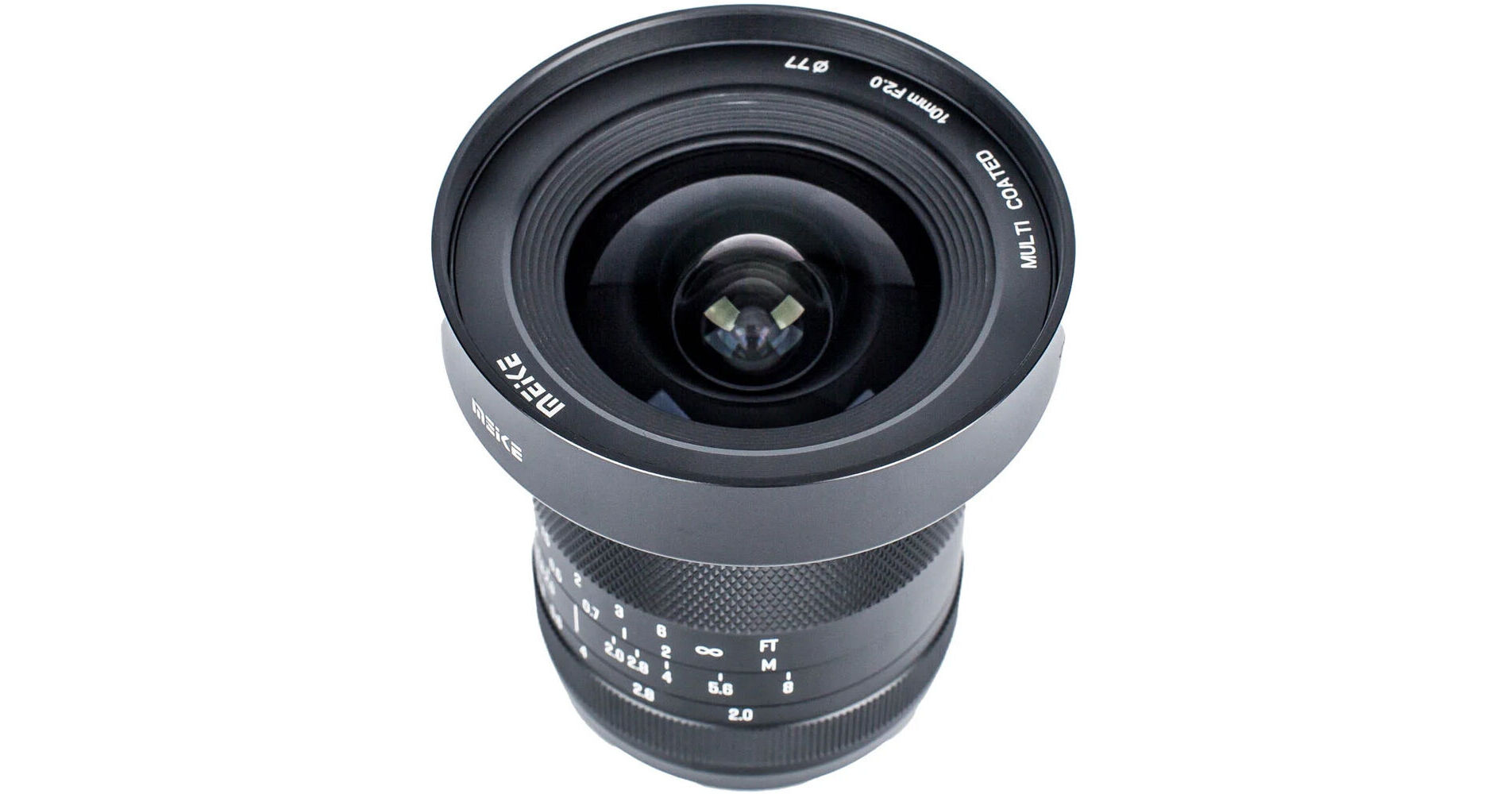 Meike 10mm f/2 Manual Focus Lens for Micro Four MK-1020CFMF-MFT