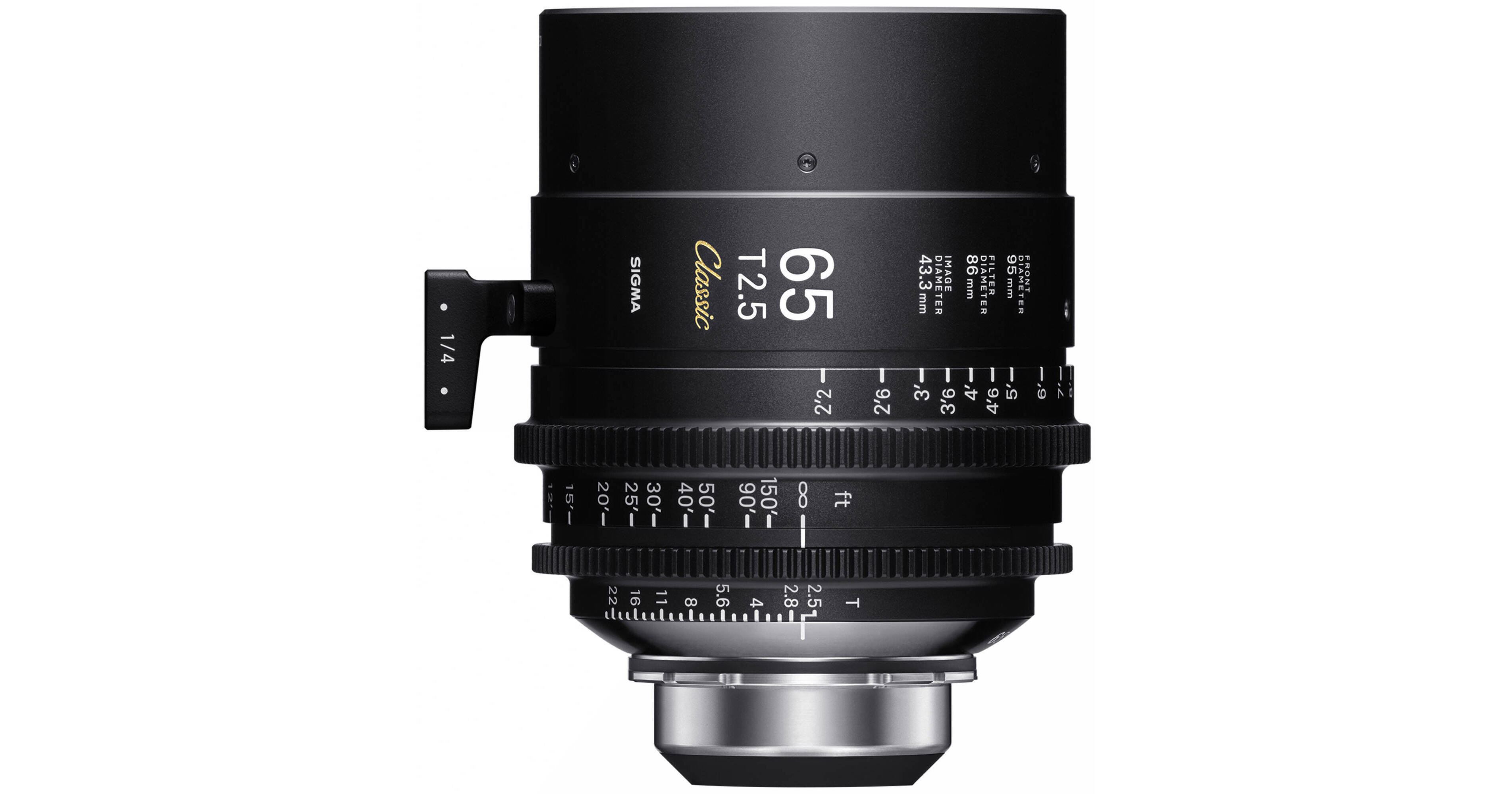Sigma 65mm T2.5 FF Cine Classic Art Prime Lens 35A974 B&H Photo