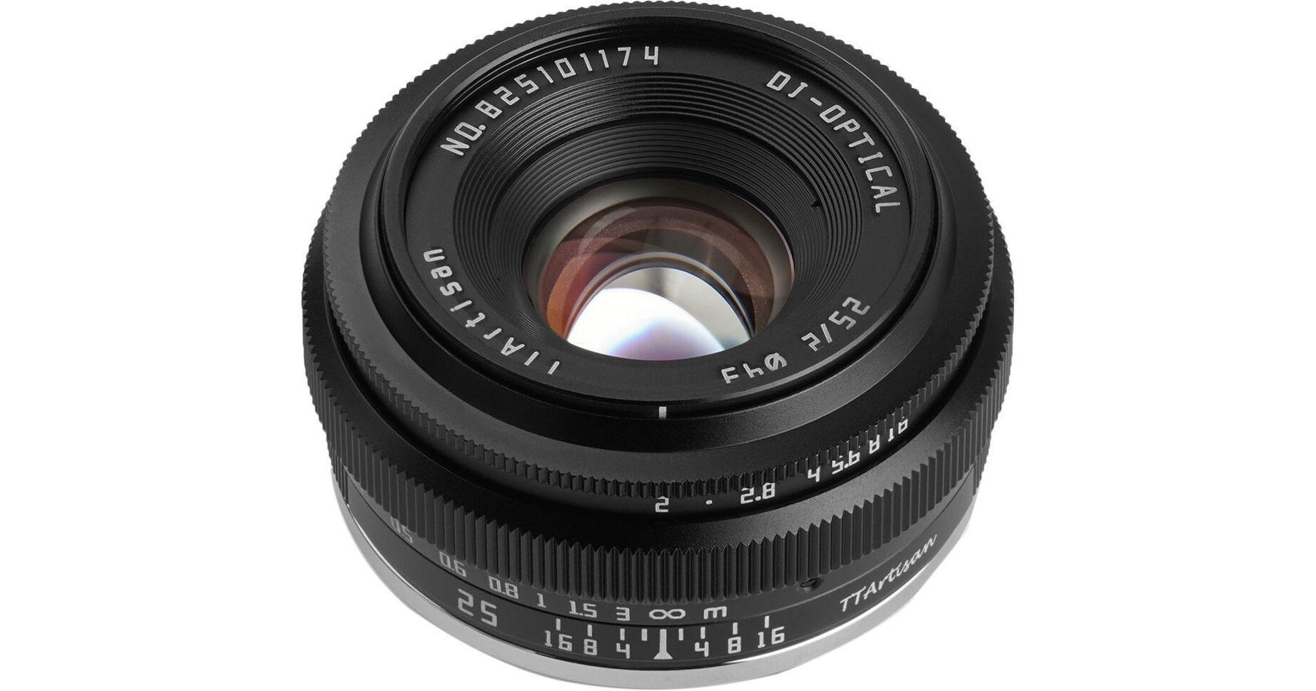 TTArtisan 25mm f/2 Lens for Micro Four Thirds C2520-B-M43 B&H