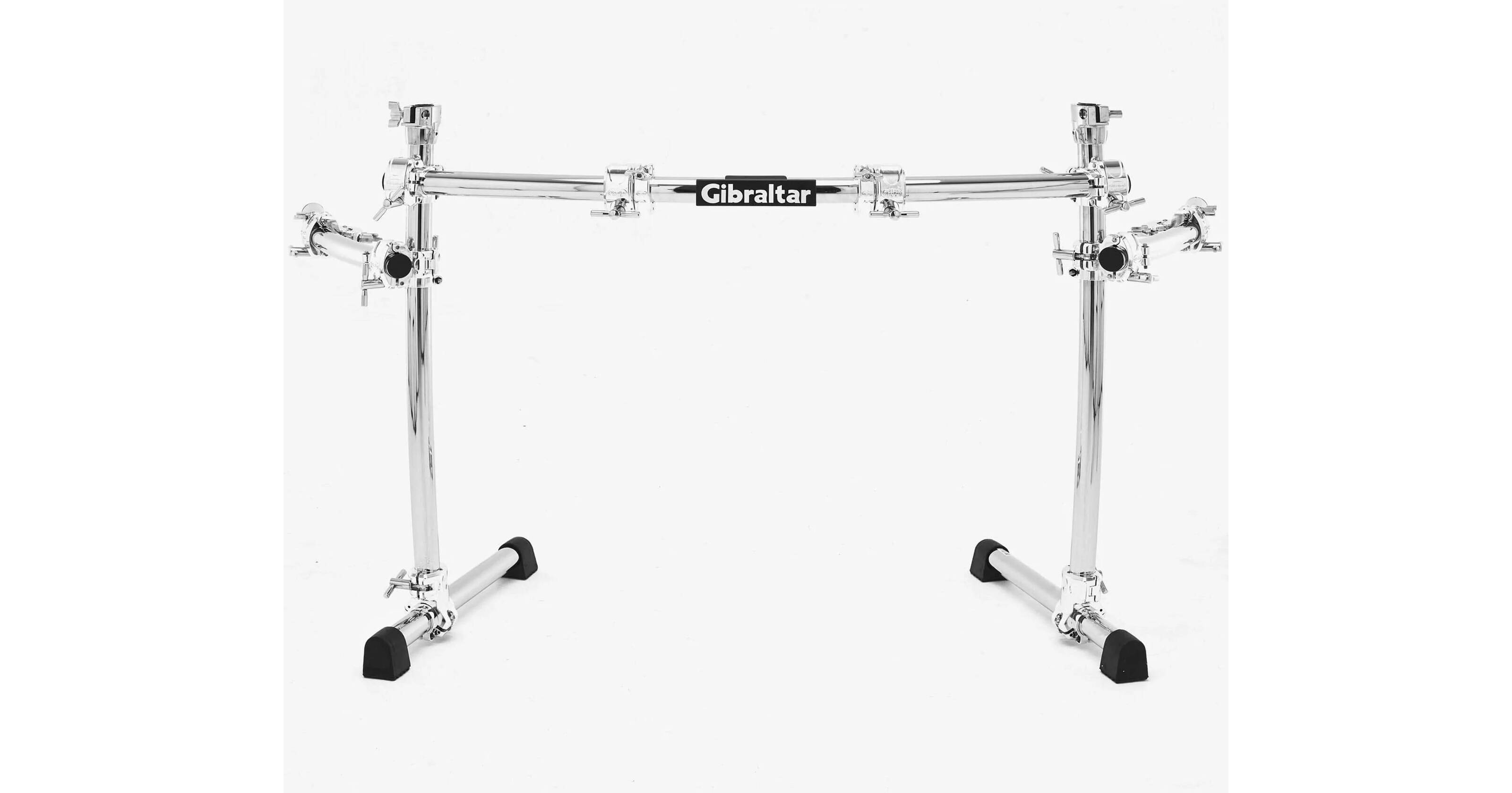 Gibraltar Chrome Series Curved Leg Rack with Wings System
