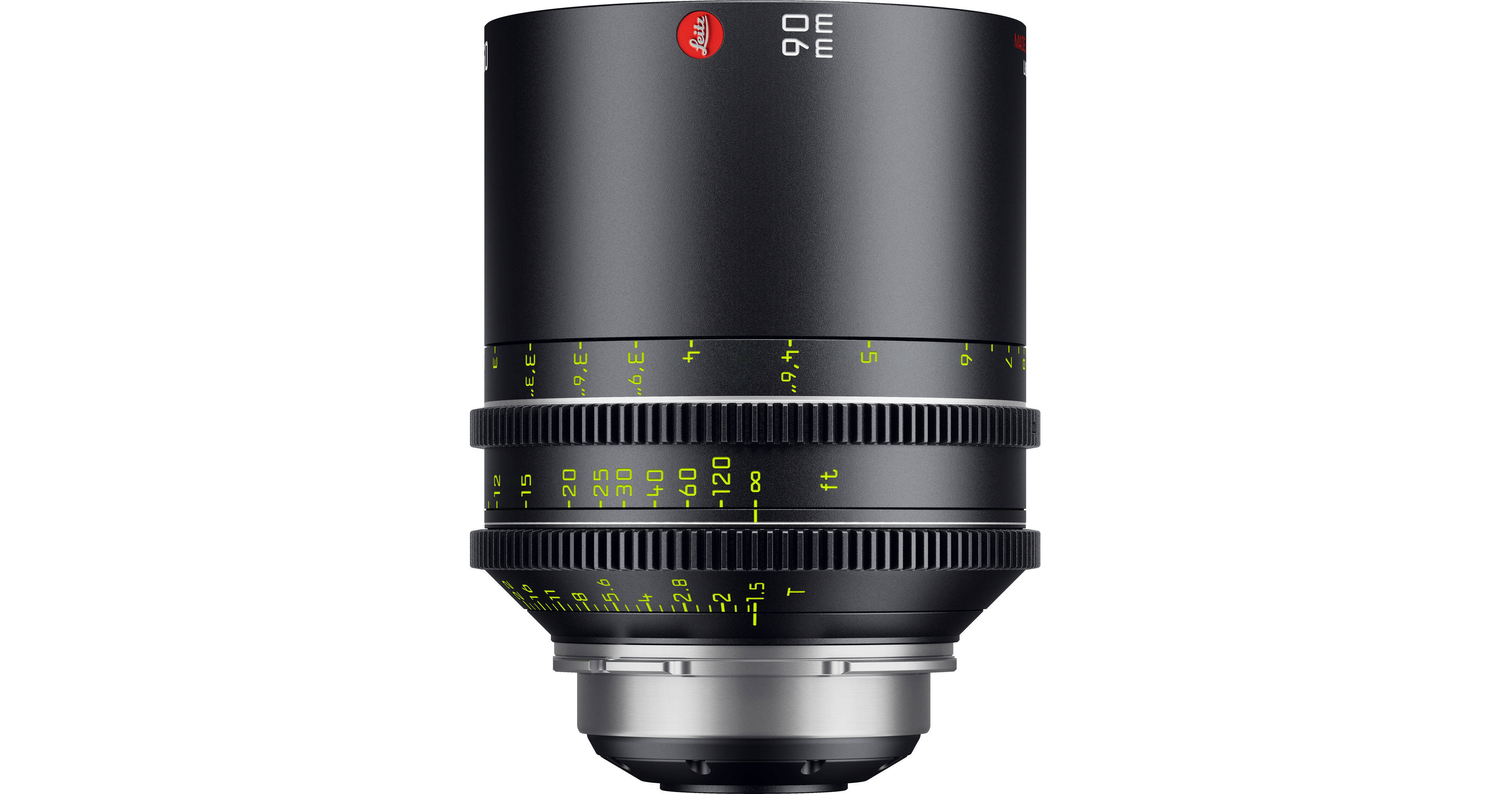 Leitz Cine HUGO 90mm T1.5 LPL Mount Lens (Feet) 11537-005 B&H