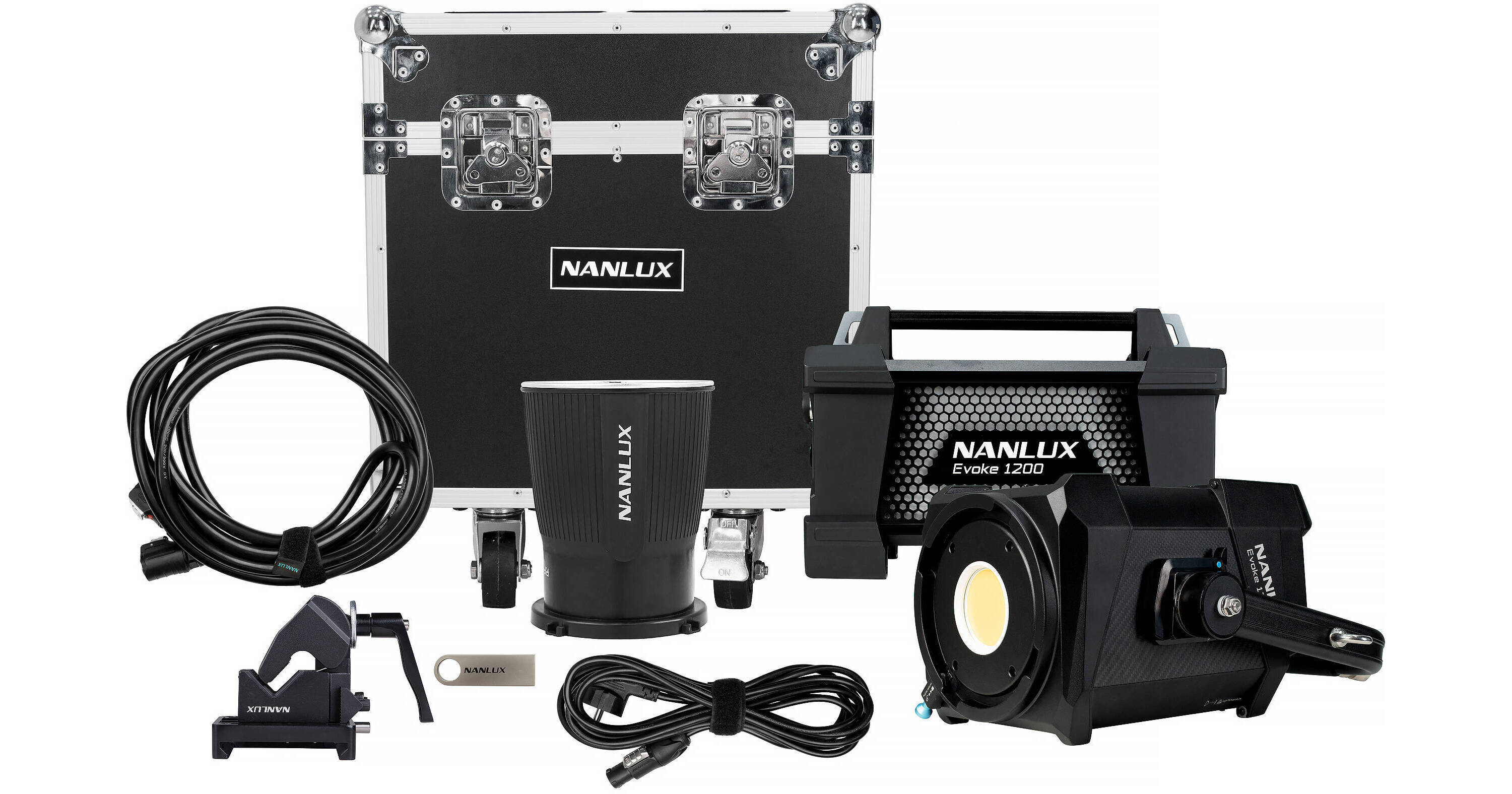 Nanlux Evoke 1200B LED Bi-Color Spot Light Kit EVOKE 1200B KIT