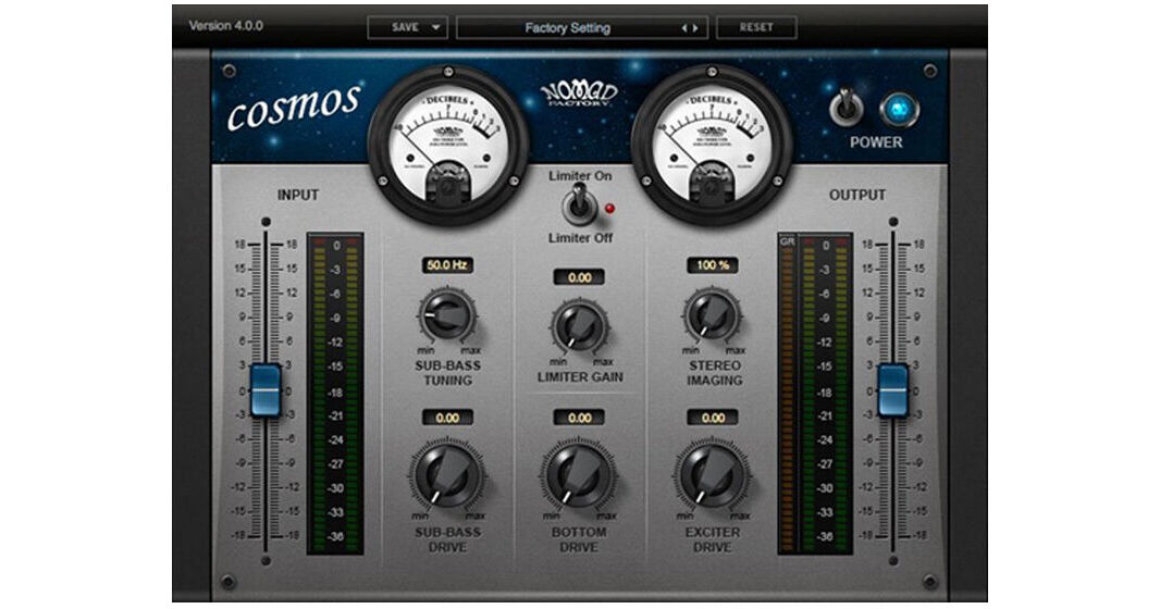 Nomad Cosmos Harmonic Exciter and Sub Generator Software COSMOS