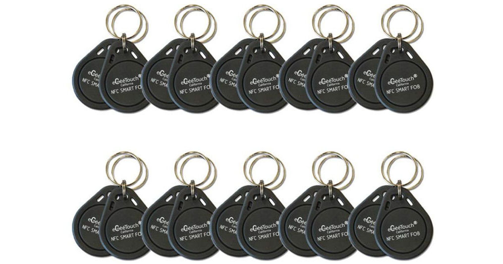 eGeeTouch Smart NFC Key Fobs (20-Pack) 5-NFC-2020SF B&H Photo