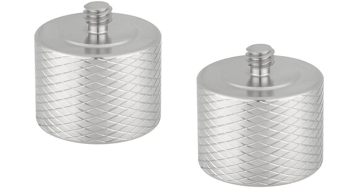 CAMVATE 1/4"-20 Counterweight Screw Set (3.5 oz, 2-Pack) C2980