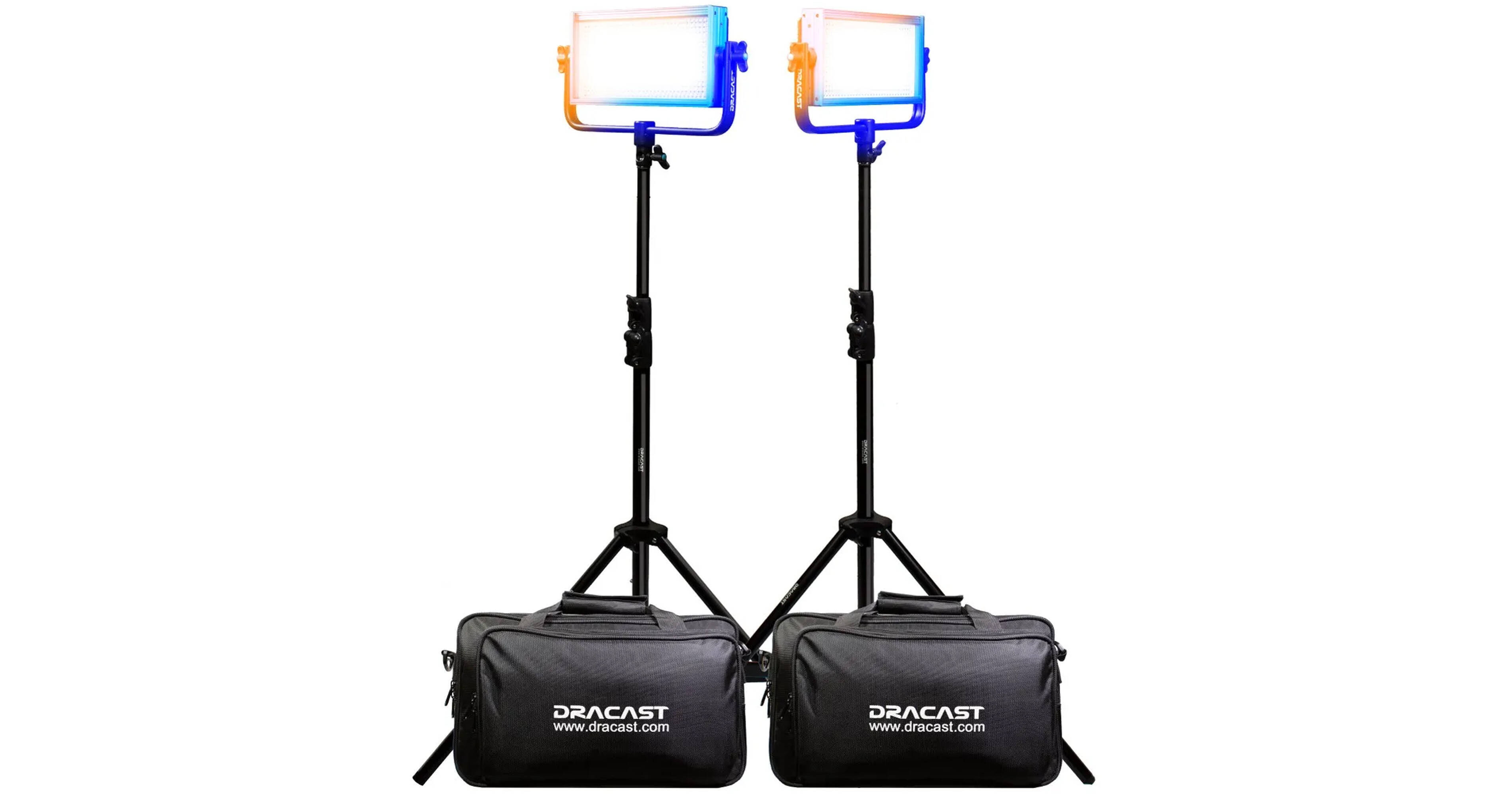 Dracast L500 Plus Series Bi-Color LED 2-Light Kit DRPL500BCV2KQ
