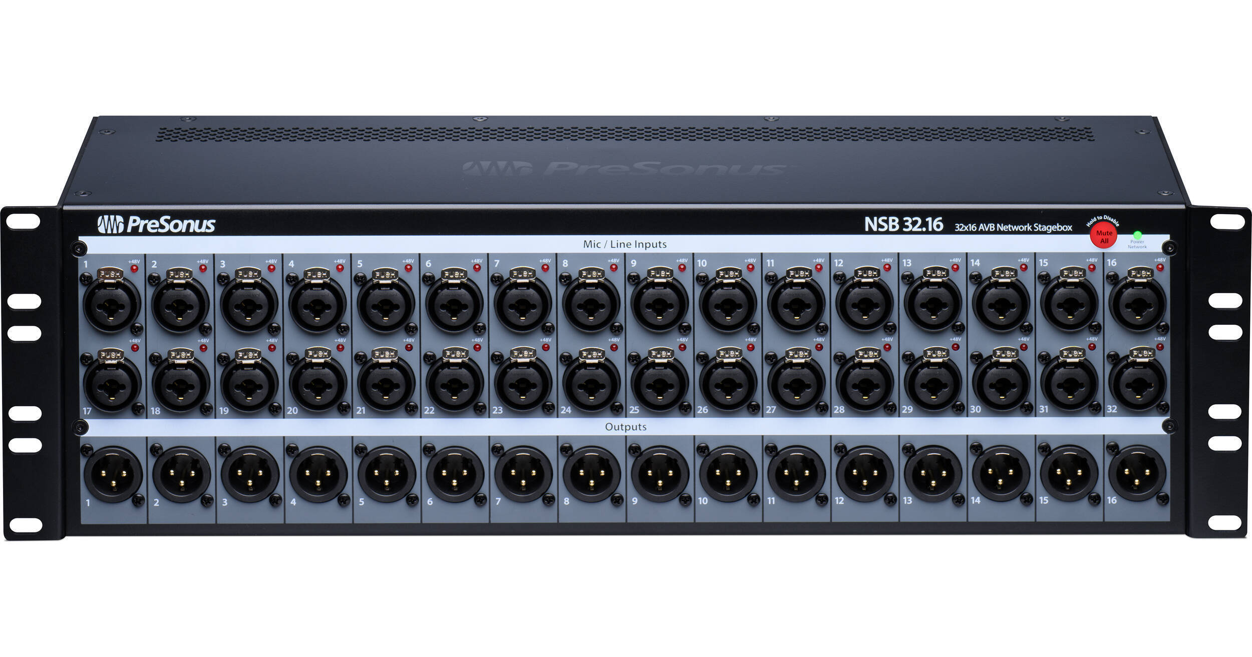 PreSonus NSB 32.16 AVB-Networked 32x16 Stage Box NSB32.16 B&H