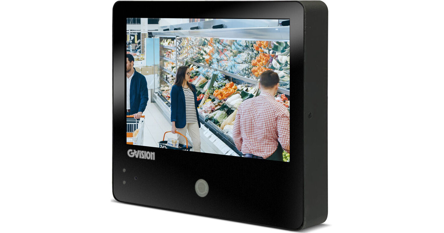 GVision USA IP PVM 10.1" LED-Backlit Surveillance PVM10ZJ-OC4-4