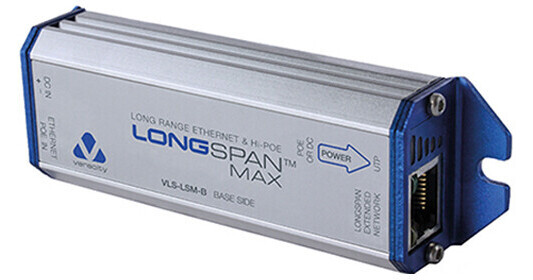 Veracity LONGSPAN Max Hi-PoE Extender (Base Side) VLS-LSM-B B&H