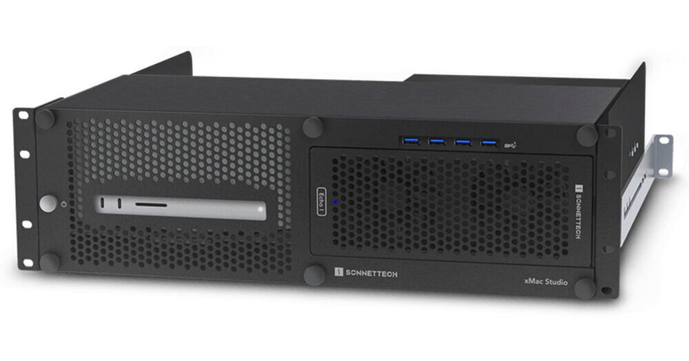 Sonnet xMac Studio Pro 3U Rackmount Enclosure XMAC-STD-III B&H