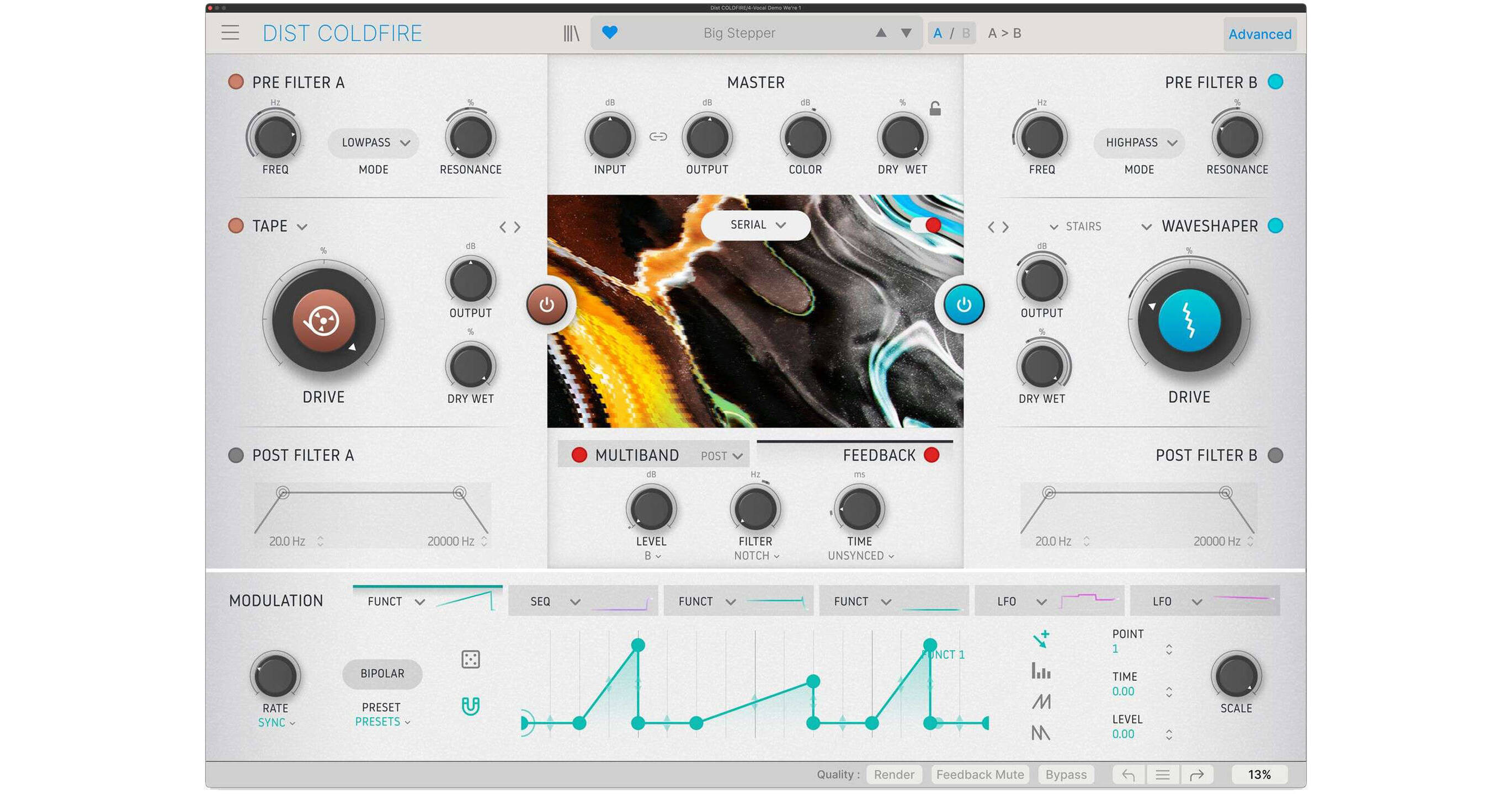 Arturia Dist COLDFIRE Dual Distortion Reactor Plug-In