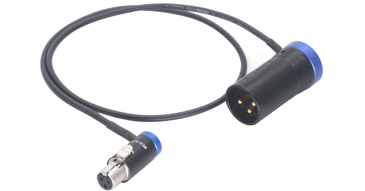 DigitalFoto Solution Limited 3-Pin XLR Male to Mini TA3F XLR