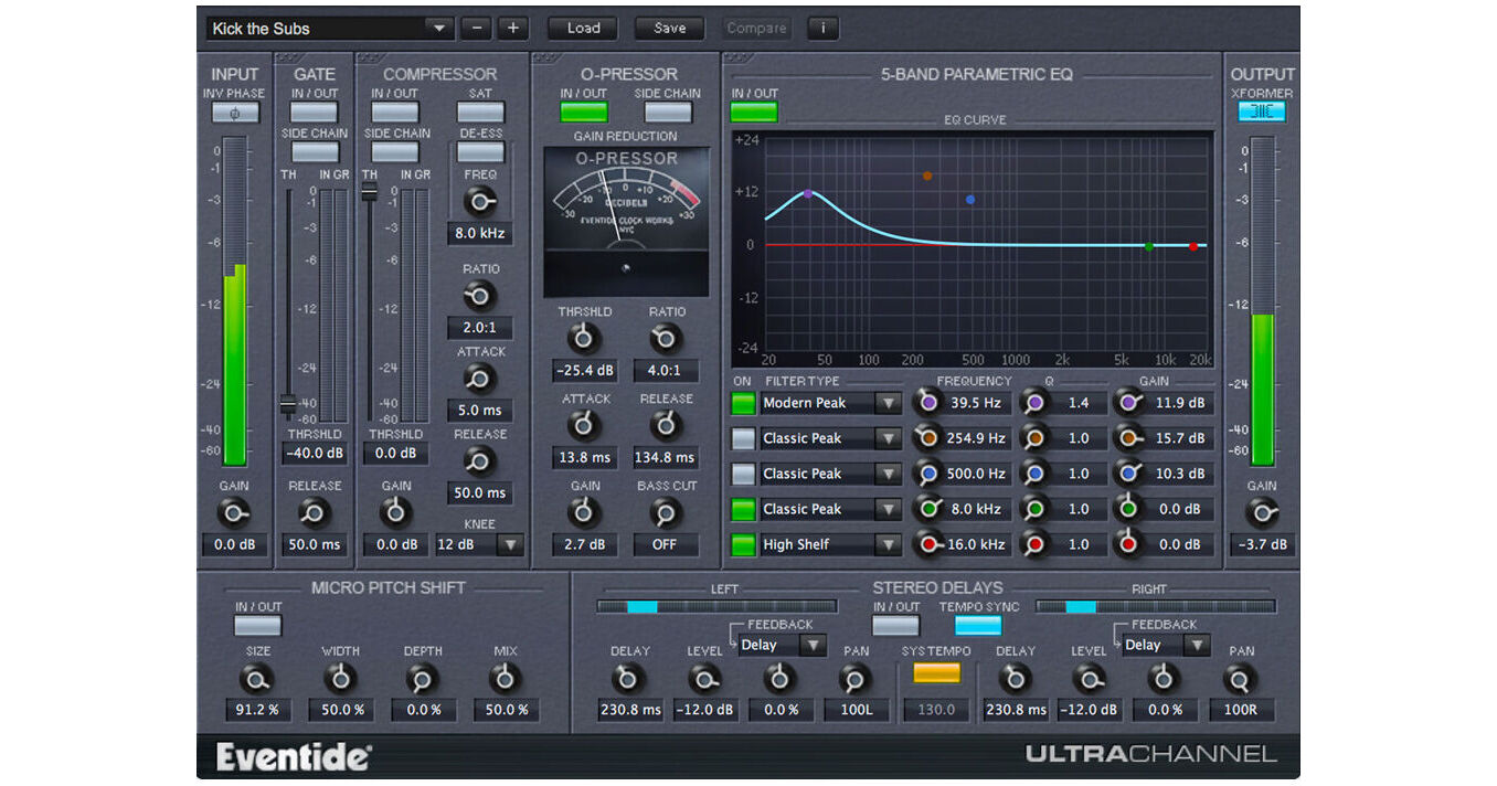 Eventide UltraChannel Channel Strip Plug-In Software 1186-000