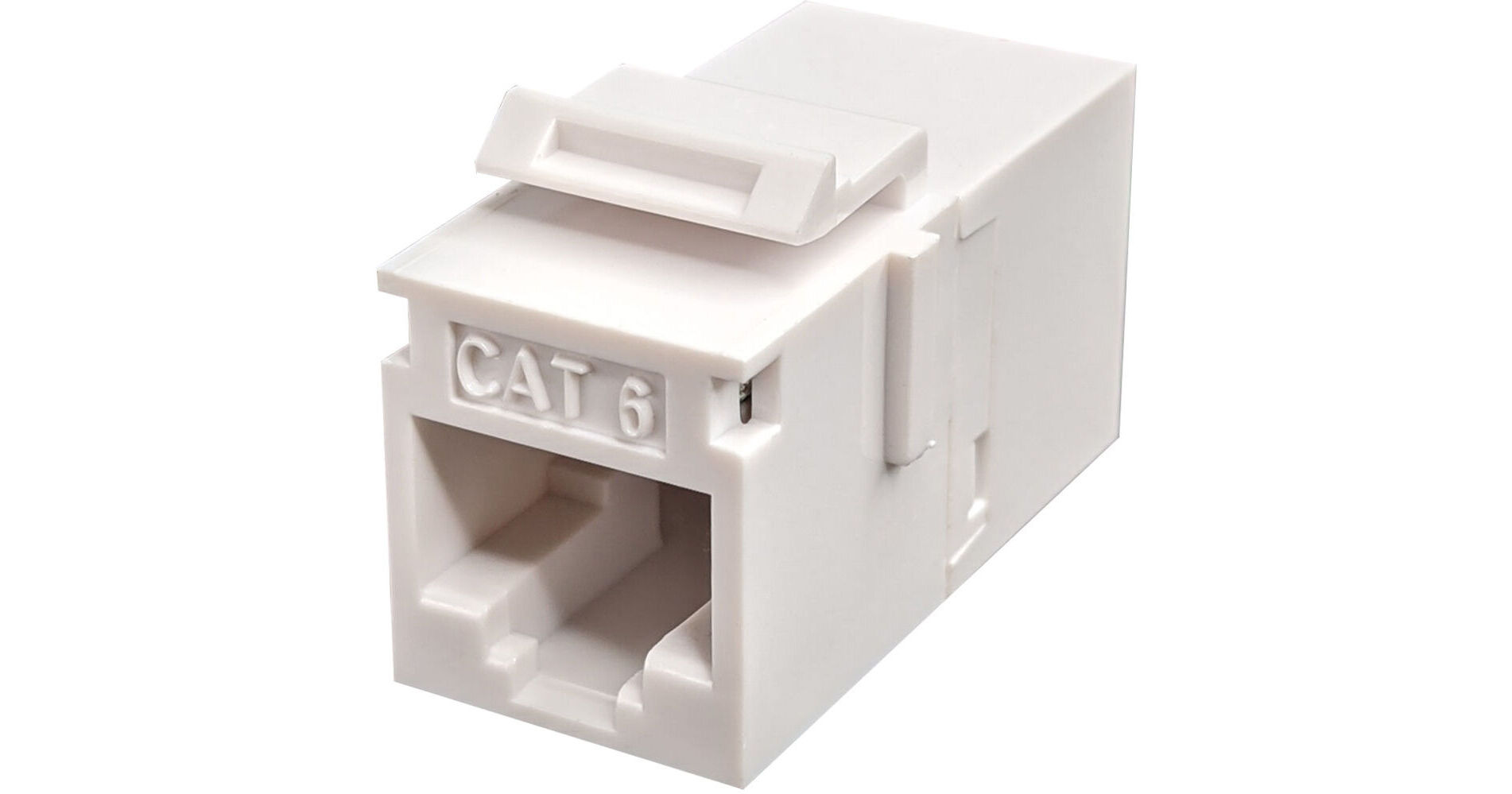 Simply45 Cat6 UTP RJ45 Keystone Coupler (White) S45-3260W B&H