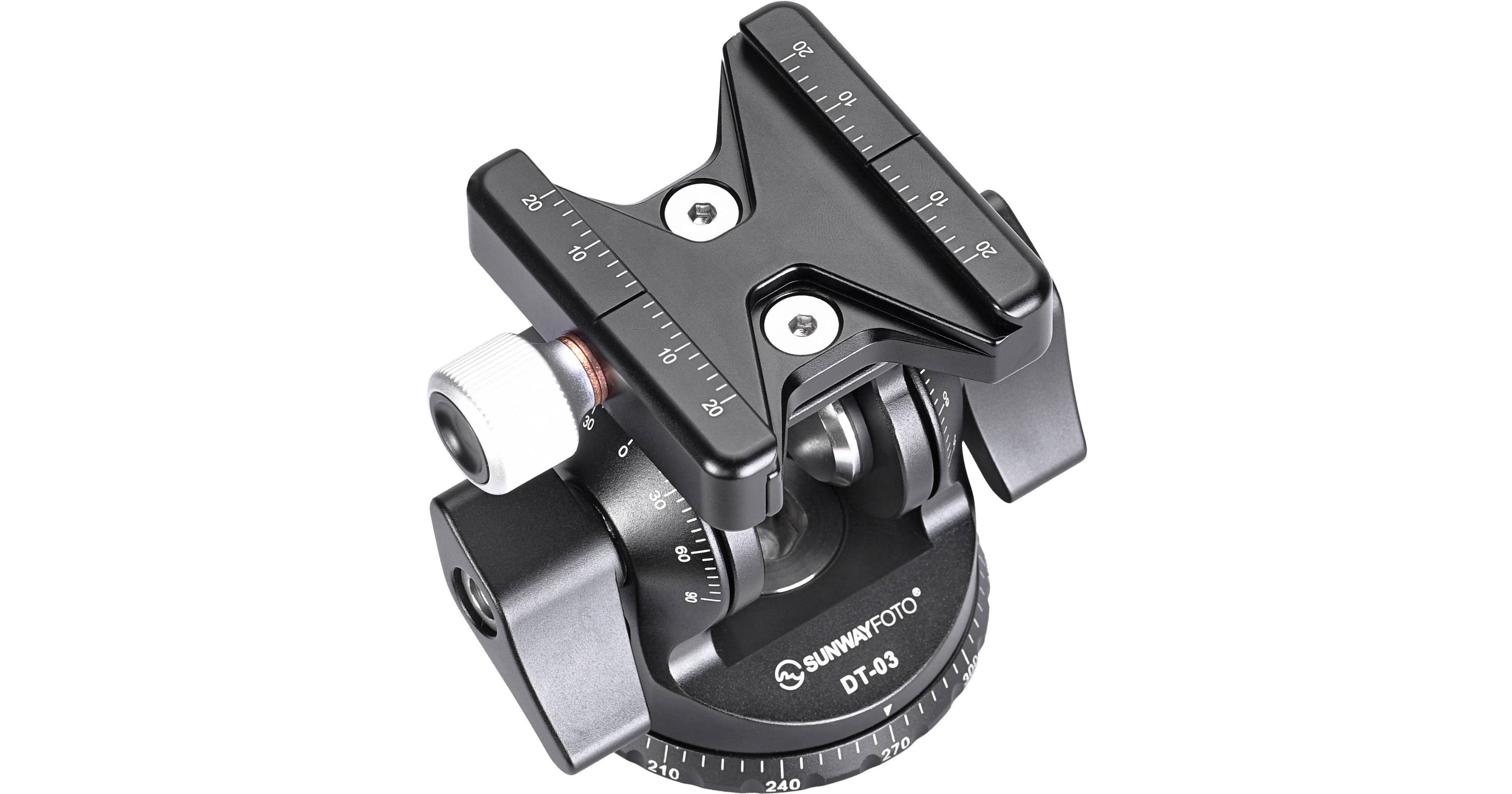 Sunwayfoto DT-03S Tilt Head with QR Arca-Type Quick Release
