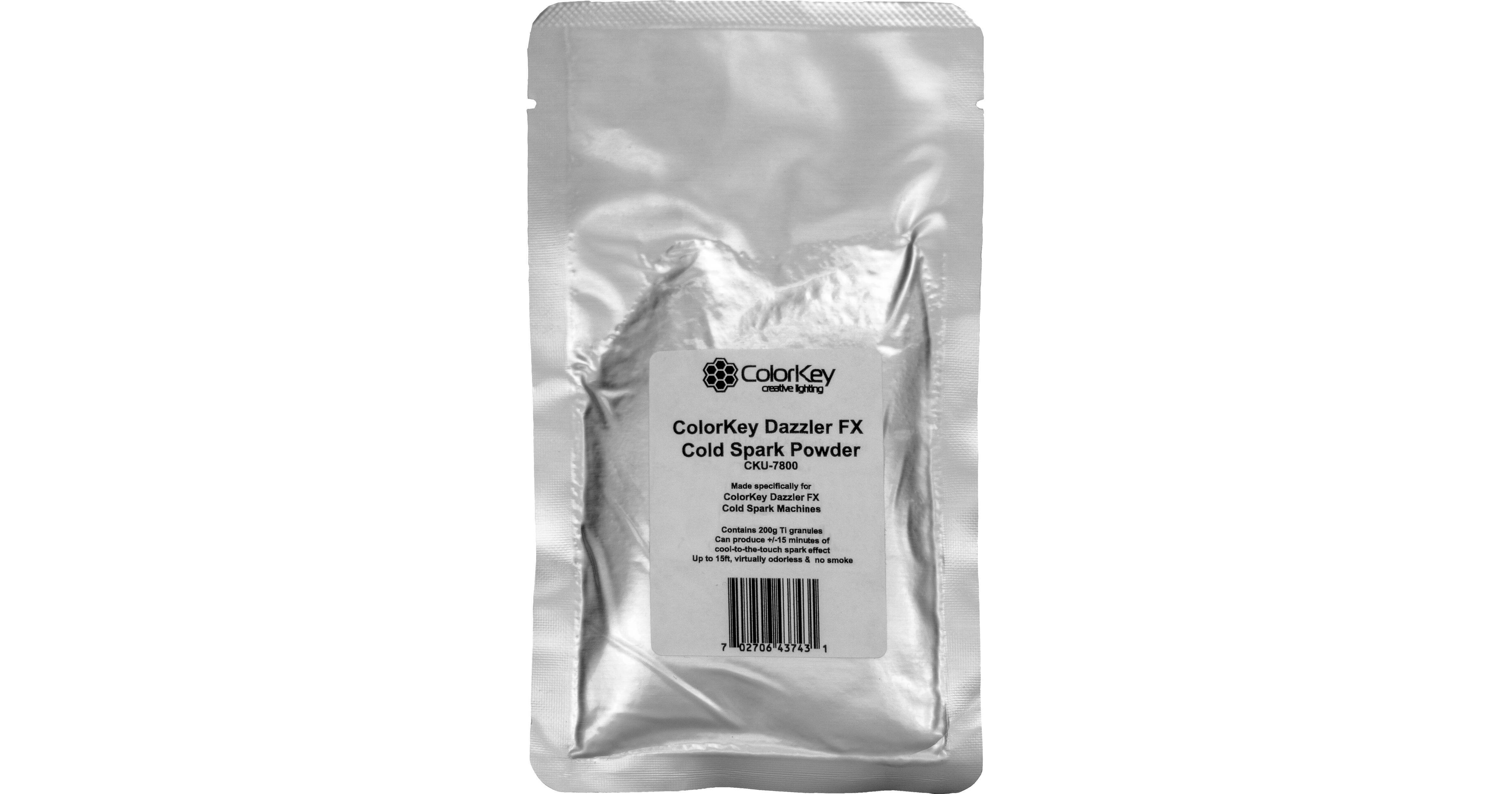ColorKey Dazzler FX Cold Spark Powder CKU-7800 B&H Photo Video