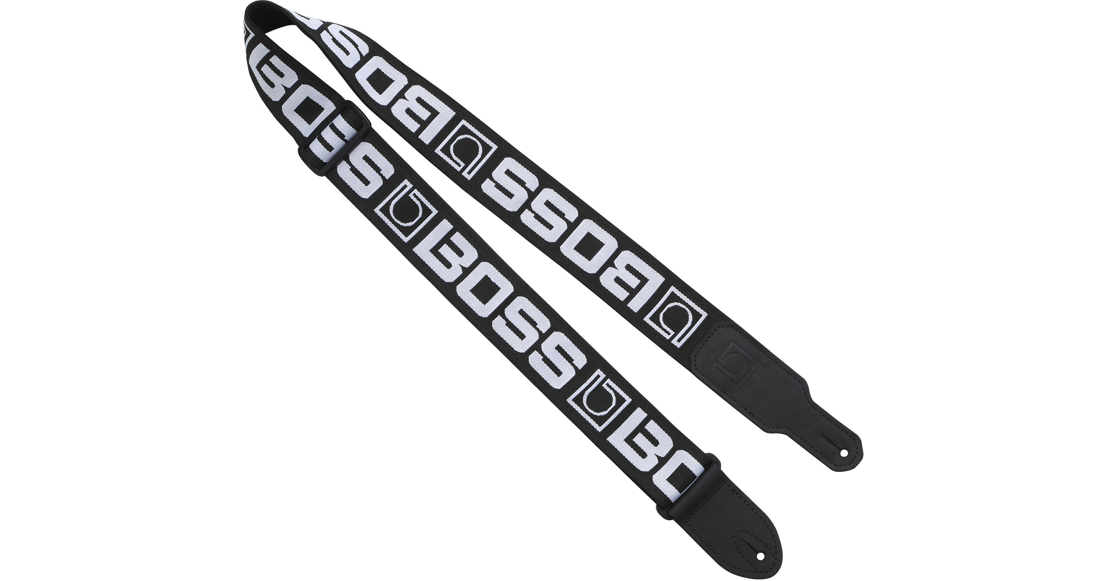 BOSS BSM-20-BW Monogram Instrument Strap BSM-20-BW B&H Photo
