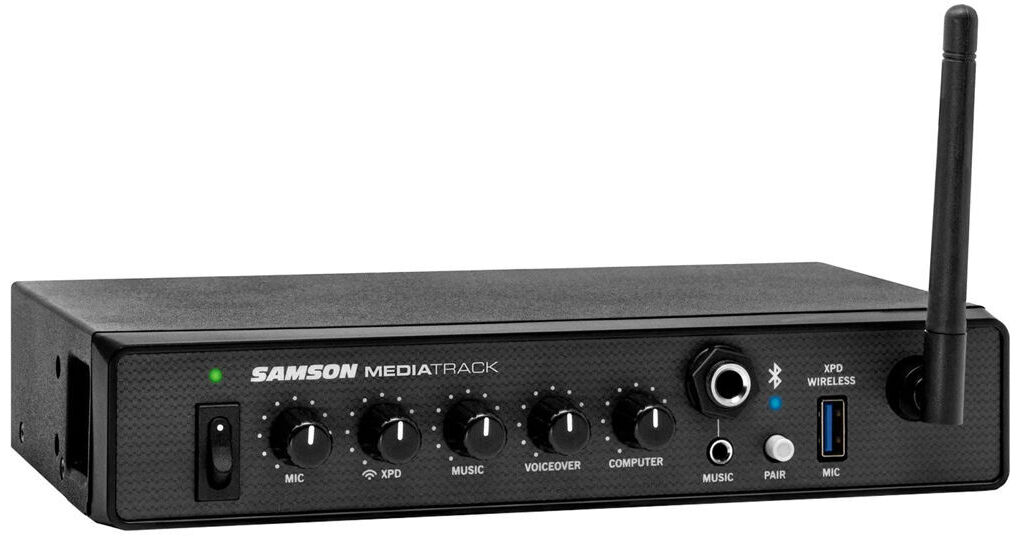 Samson SM4 4-Channel Rack-Mountable Mixer with Bluetooth SASM4U