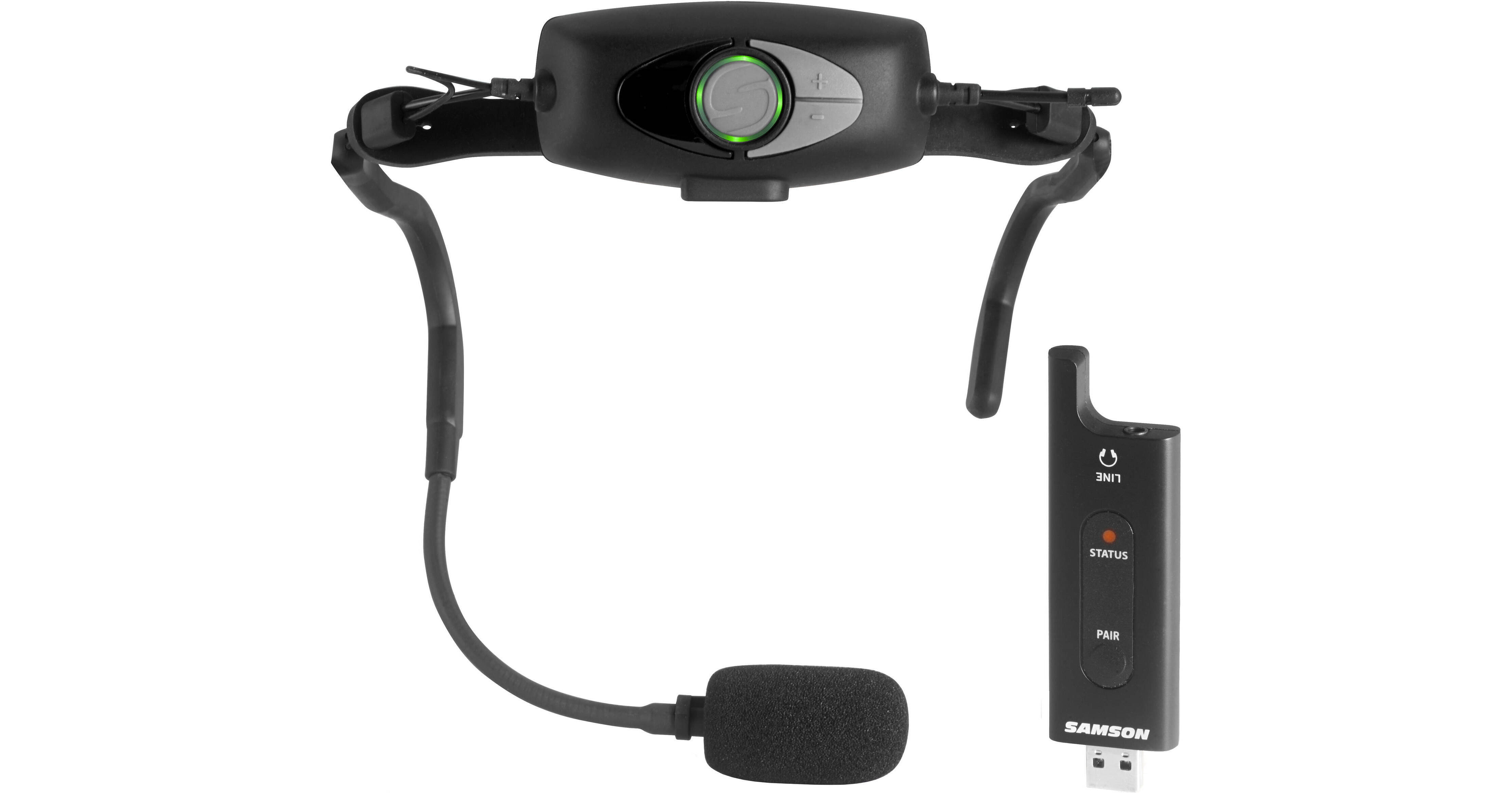 Samson AirLine XD USB Fitness Headset System (2.4 GHz) SWXPD2AHD