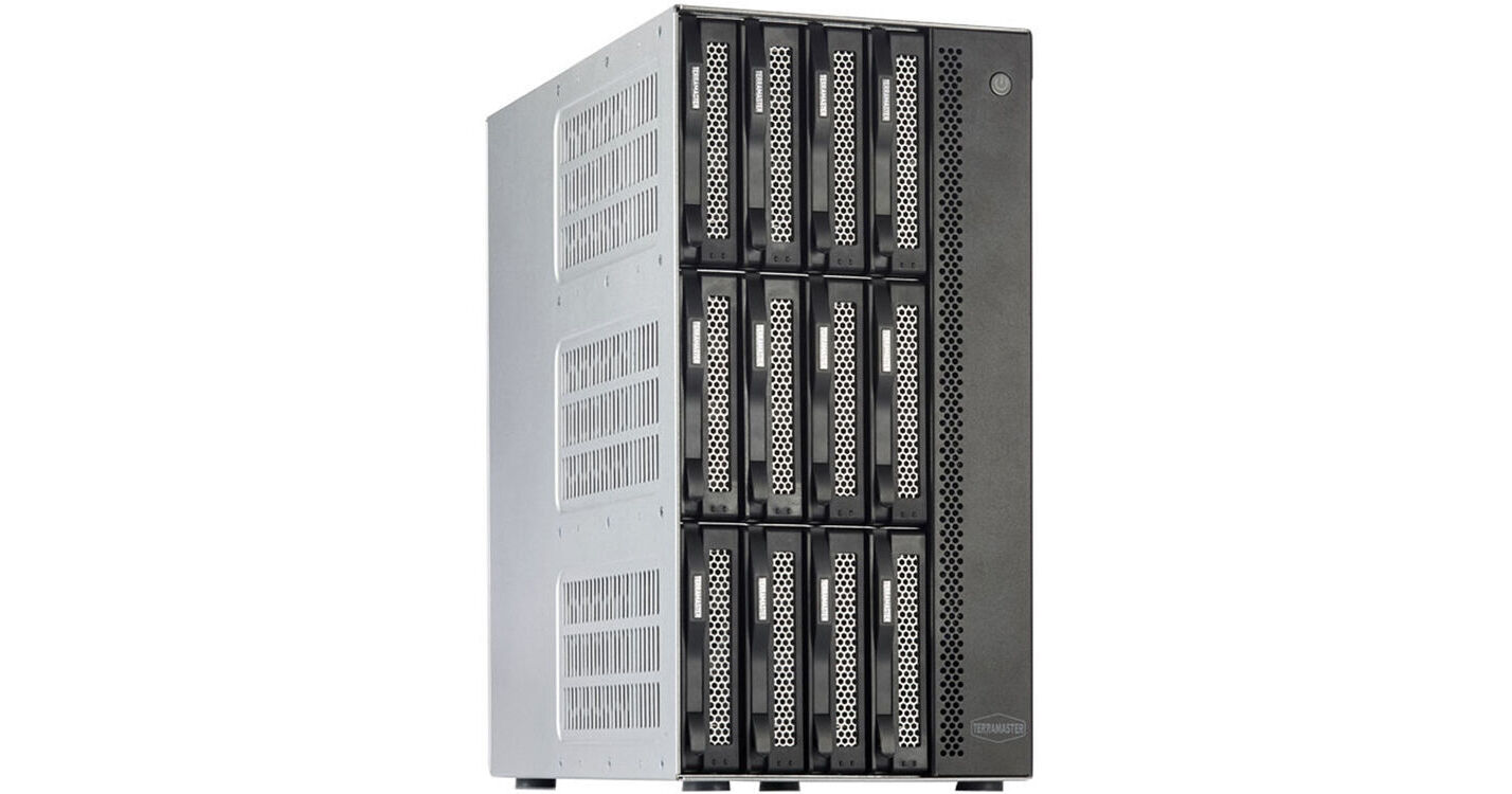 TerraMaster T12-423 12-Bay NAS Enclosure T12-423 B&H Photo Video