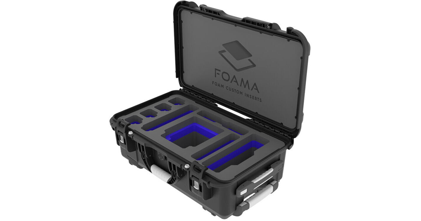 Foama Carry-On Case for RED KOMODO (Blue Insert) 217BK0935BL B&H