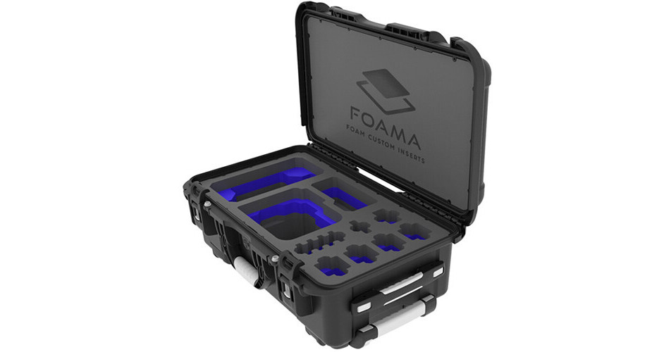 Foama Carry-On Case for Sony FX6 (Blue Insert) 443BK0935BL B&H