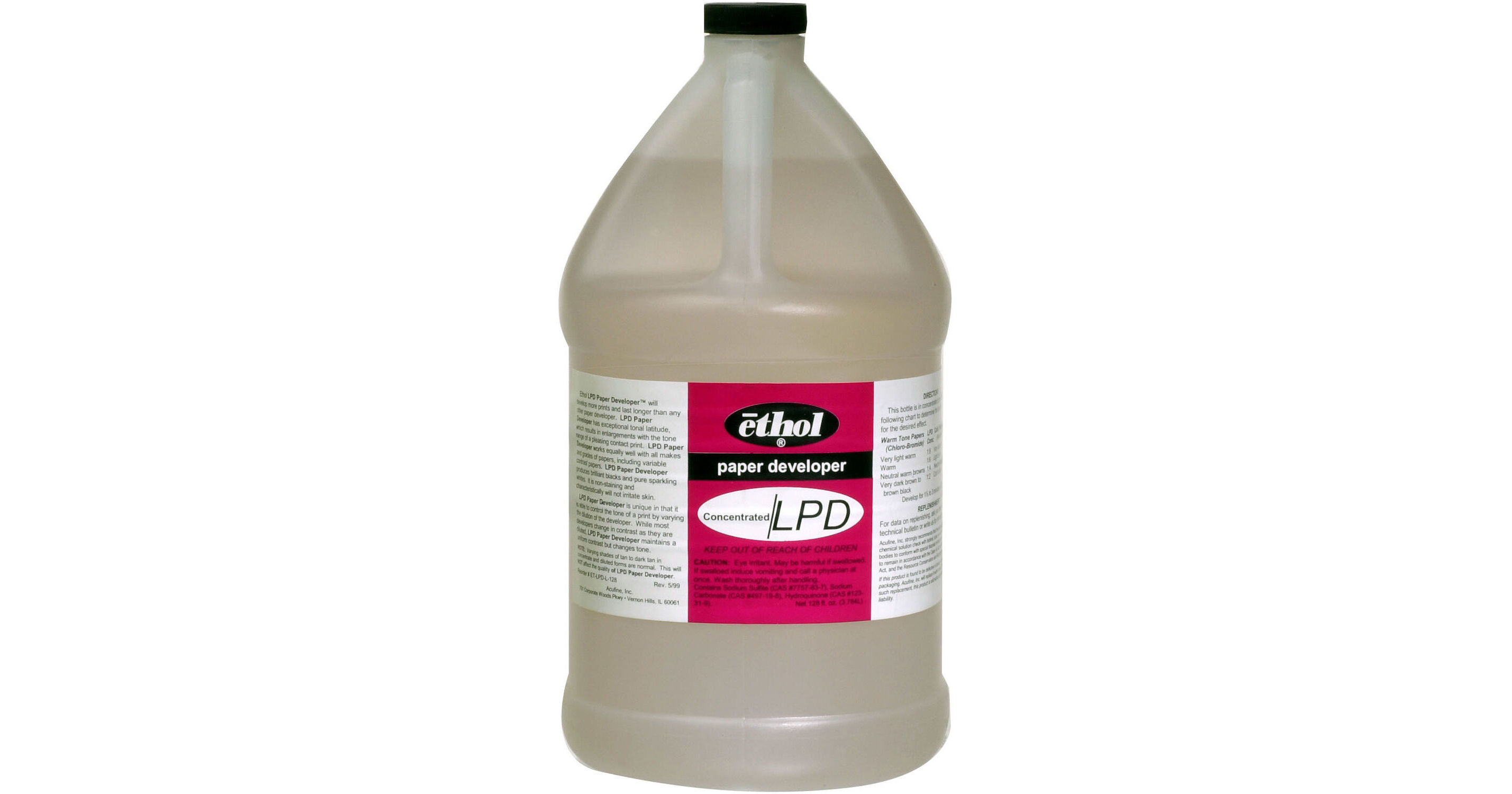 Ethol LPD Developer (Liquid) ETLPDL128 B&H Photo Video