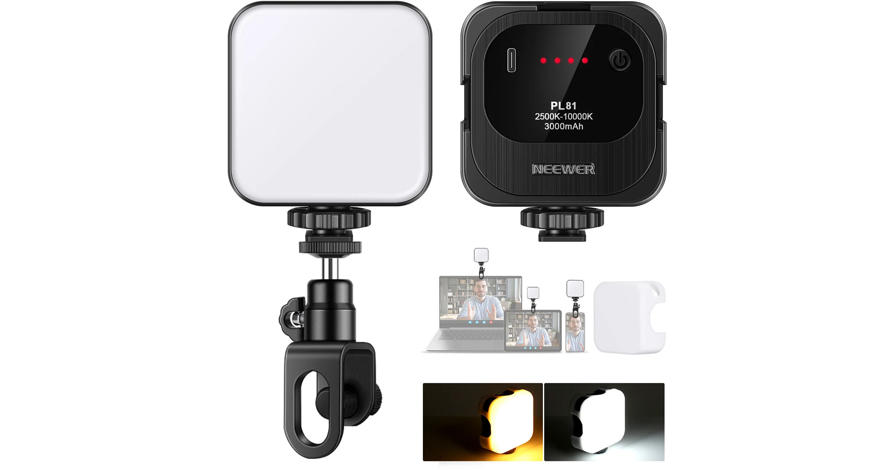 Neewer PL81 Bi-Color LED Light 66600602 B&H Photo Video