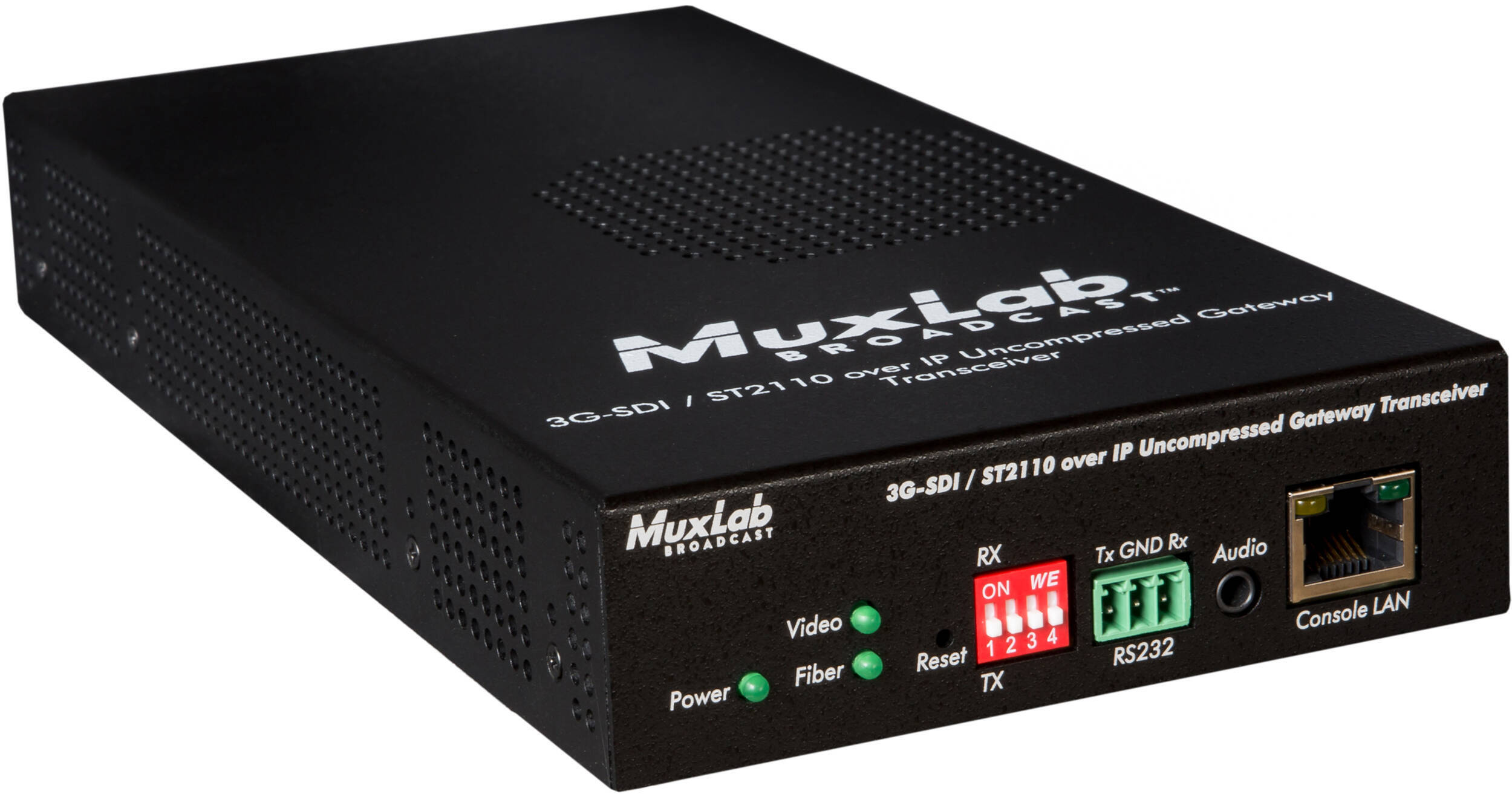 MuxLab 3G-SDI/ST2110 over IP MM Gateway Transceiver